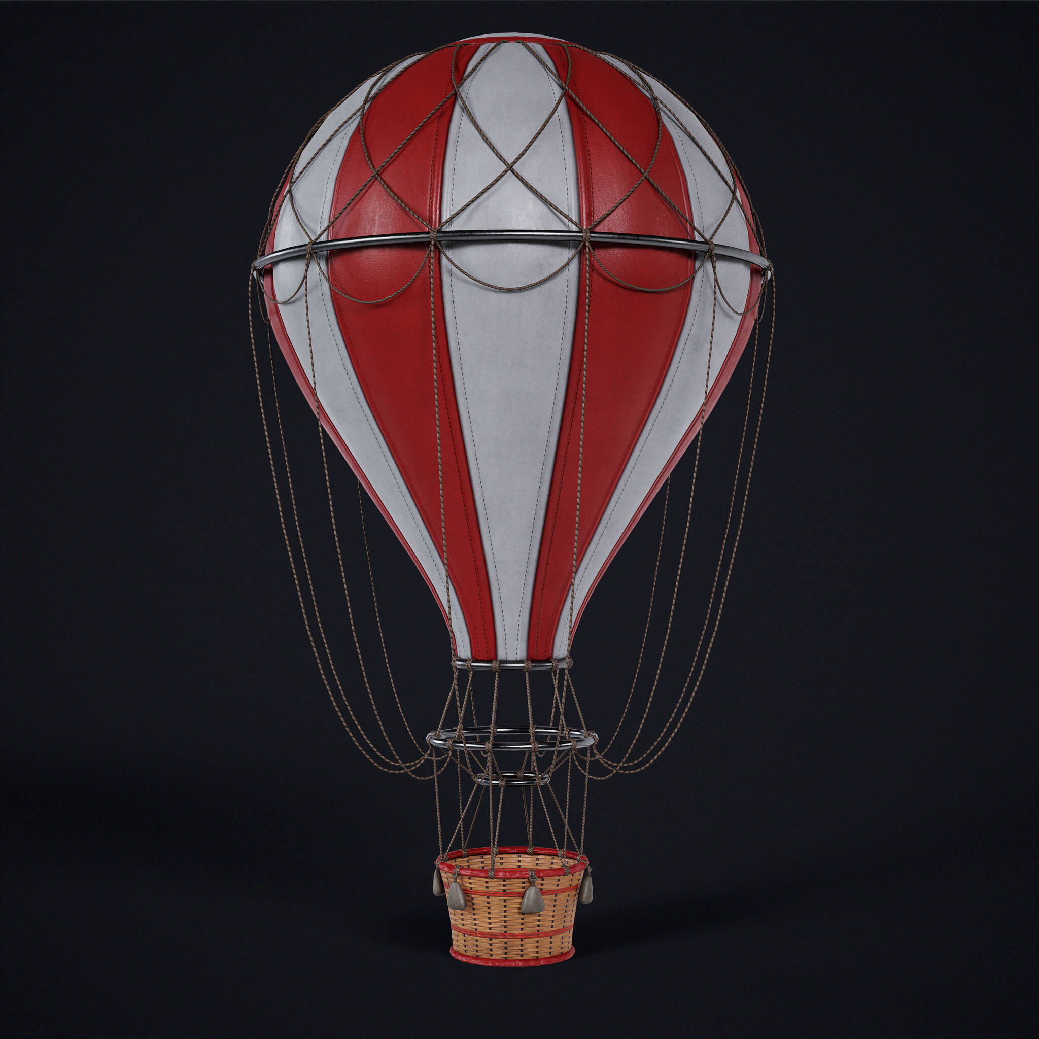 Hot Air Ballon - 3D Model by Kaipis