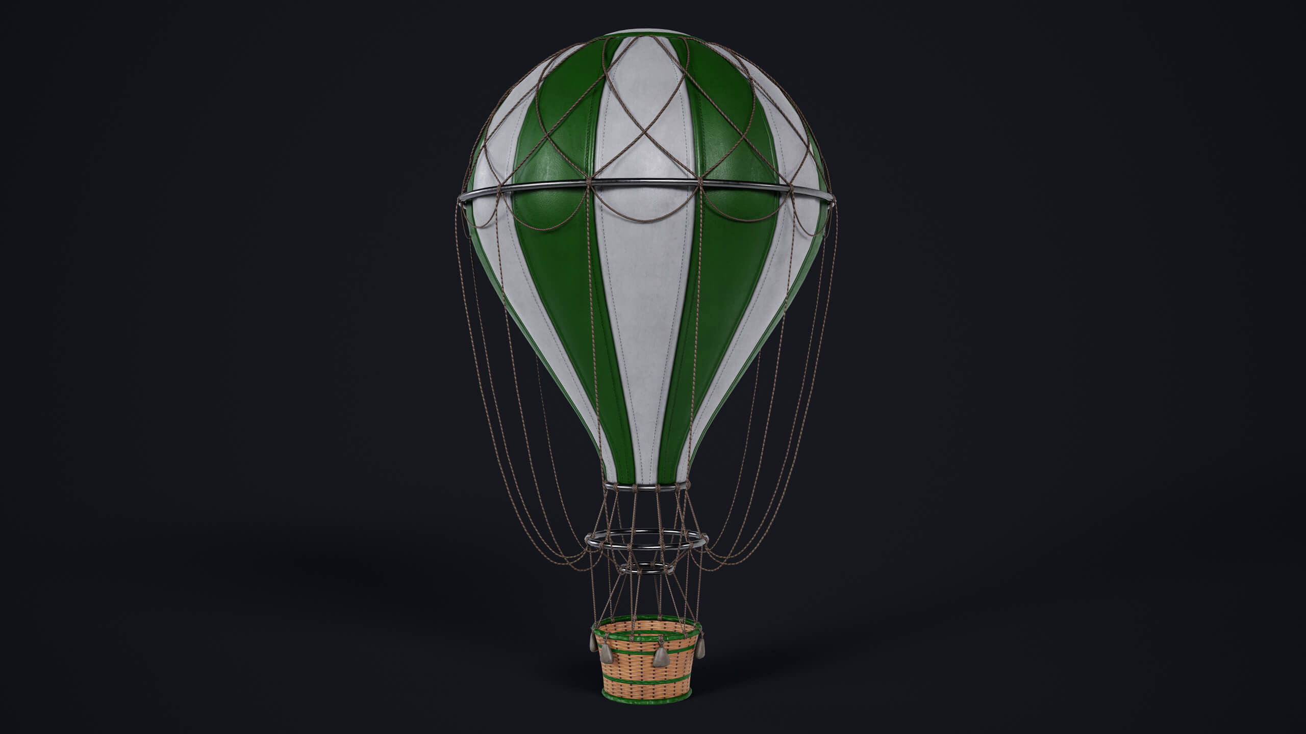 Hot Air Ballon - 3D Model by Kaipis