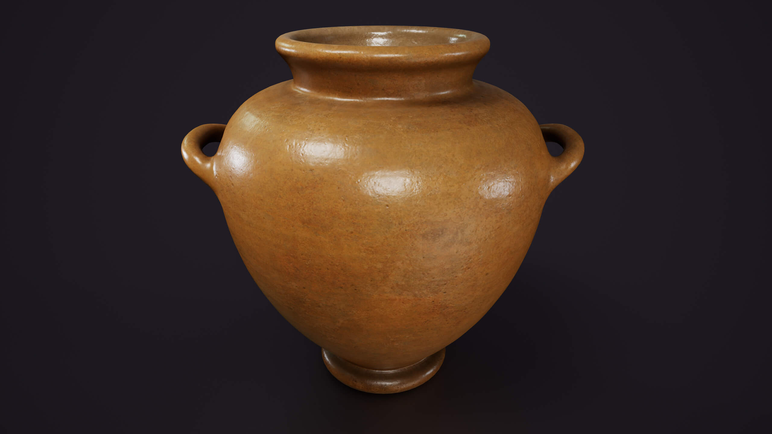 Set of 6 Clay Pots - 3D Model by Kaipis