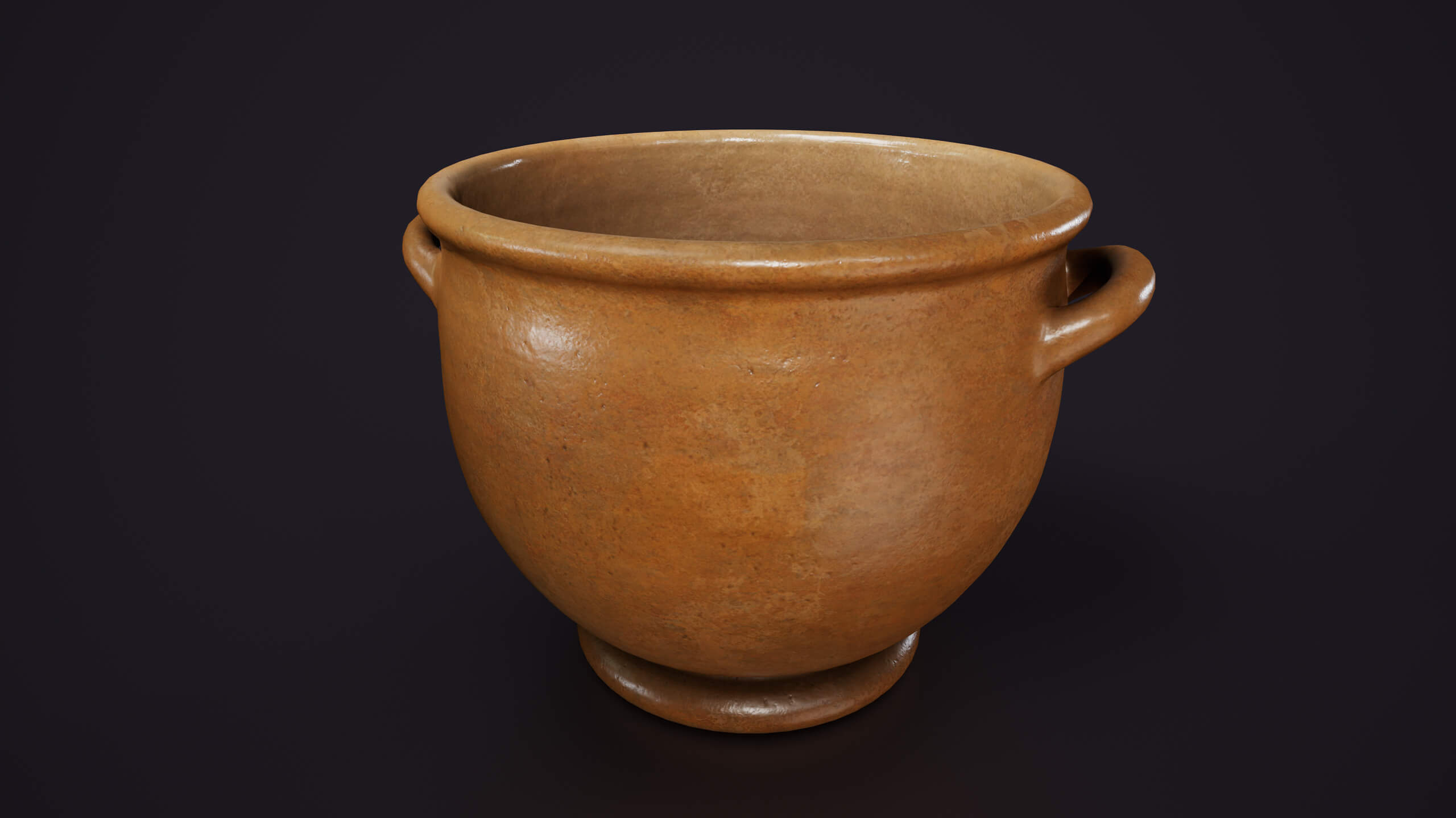Set of 6 Clay Pots - 3D Model by Kaipis