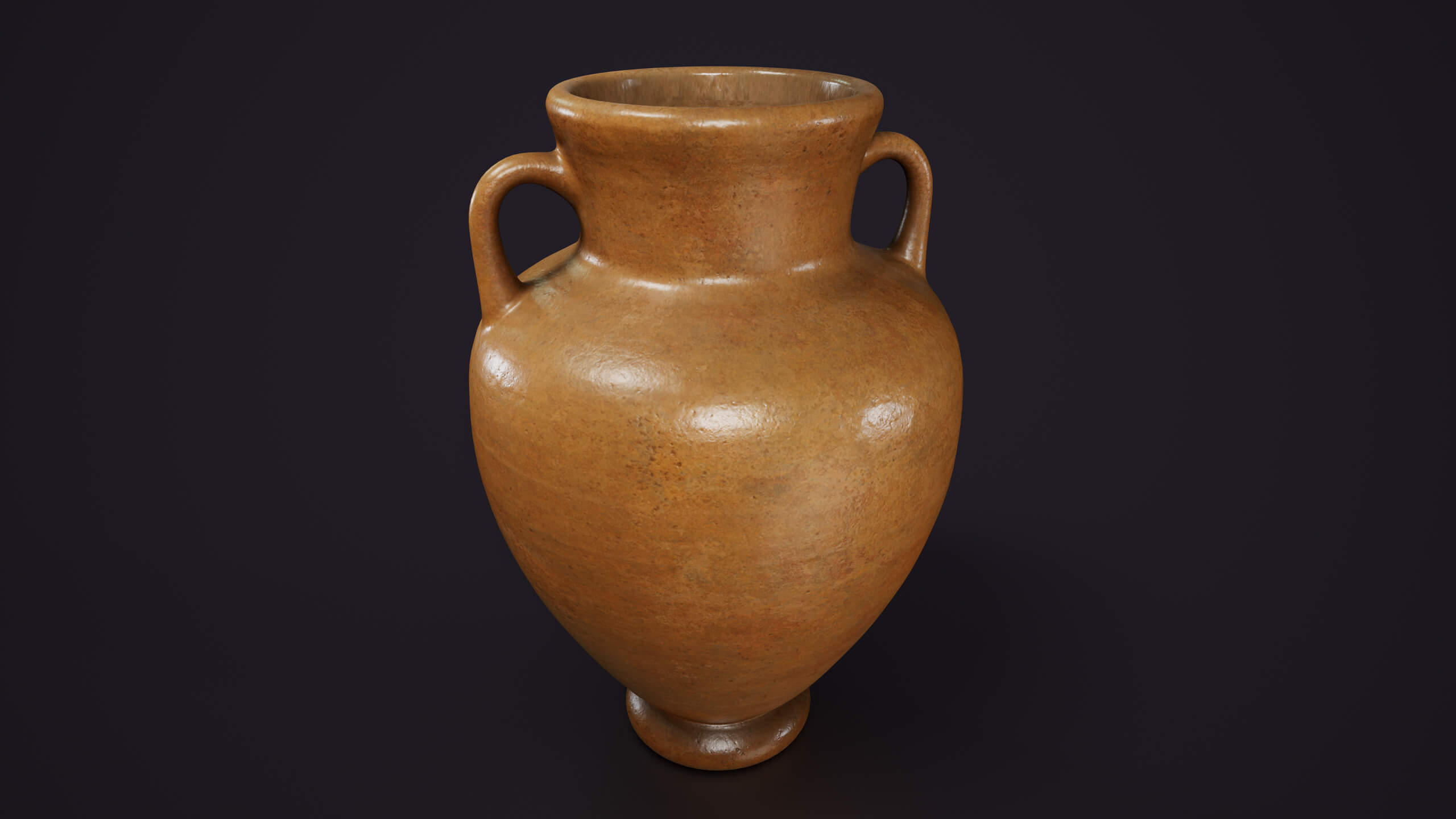 Set of 6 Clay Pots - 3D Model by Kaipis