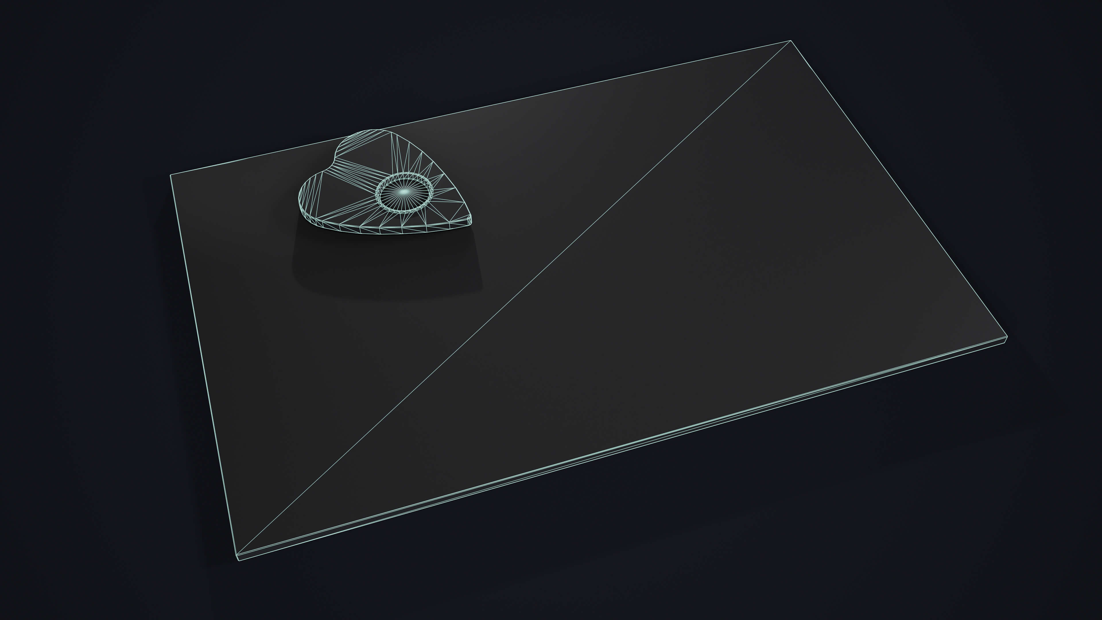 Spirit Board - Ouija 3D Model by Kaipis