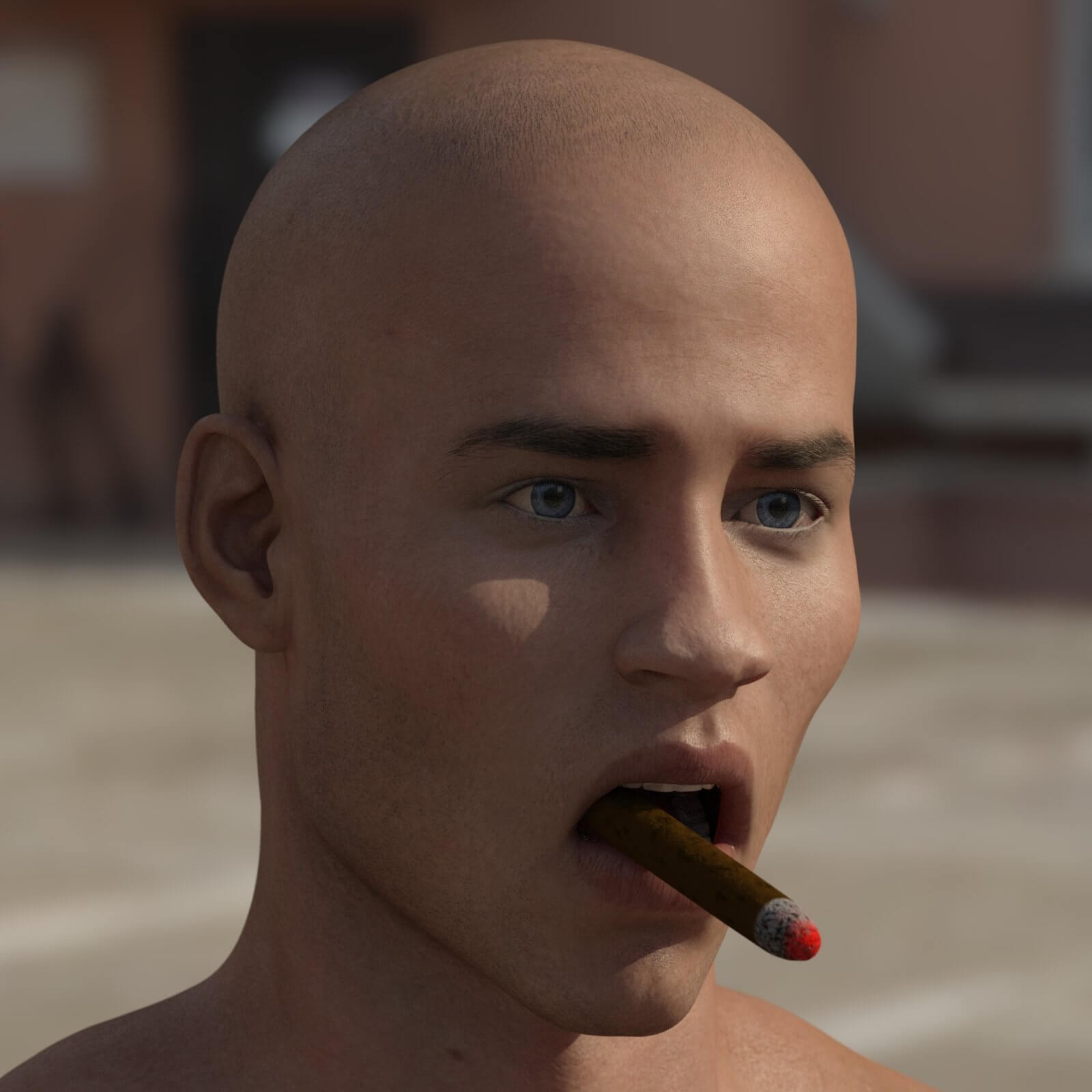 Cigar - Free Daz Content by kalhh
