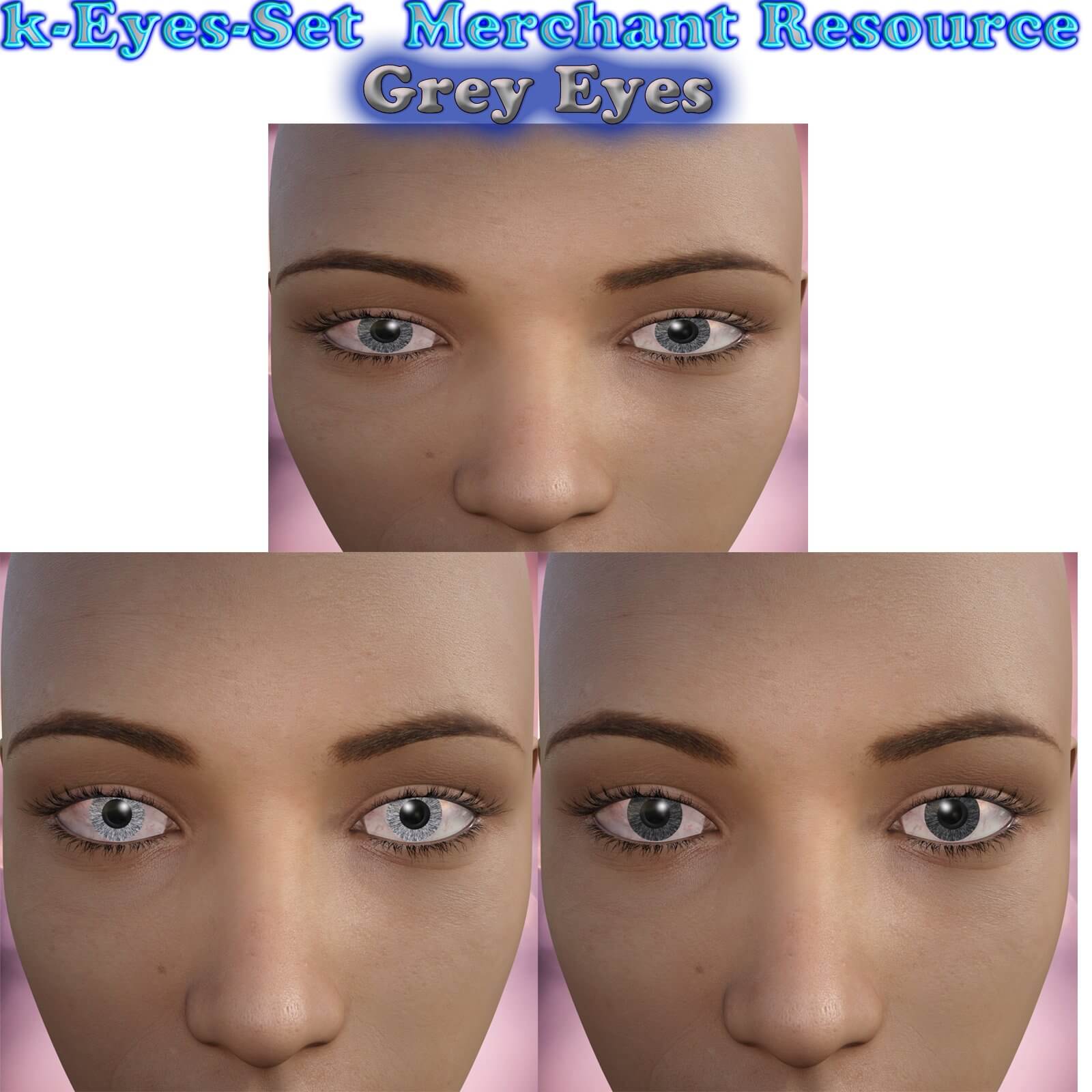 k-Eyes Merchant Resource Daz Content by kalhh