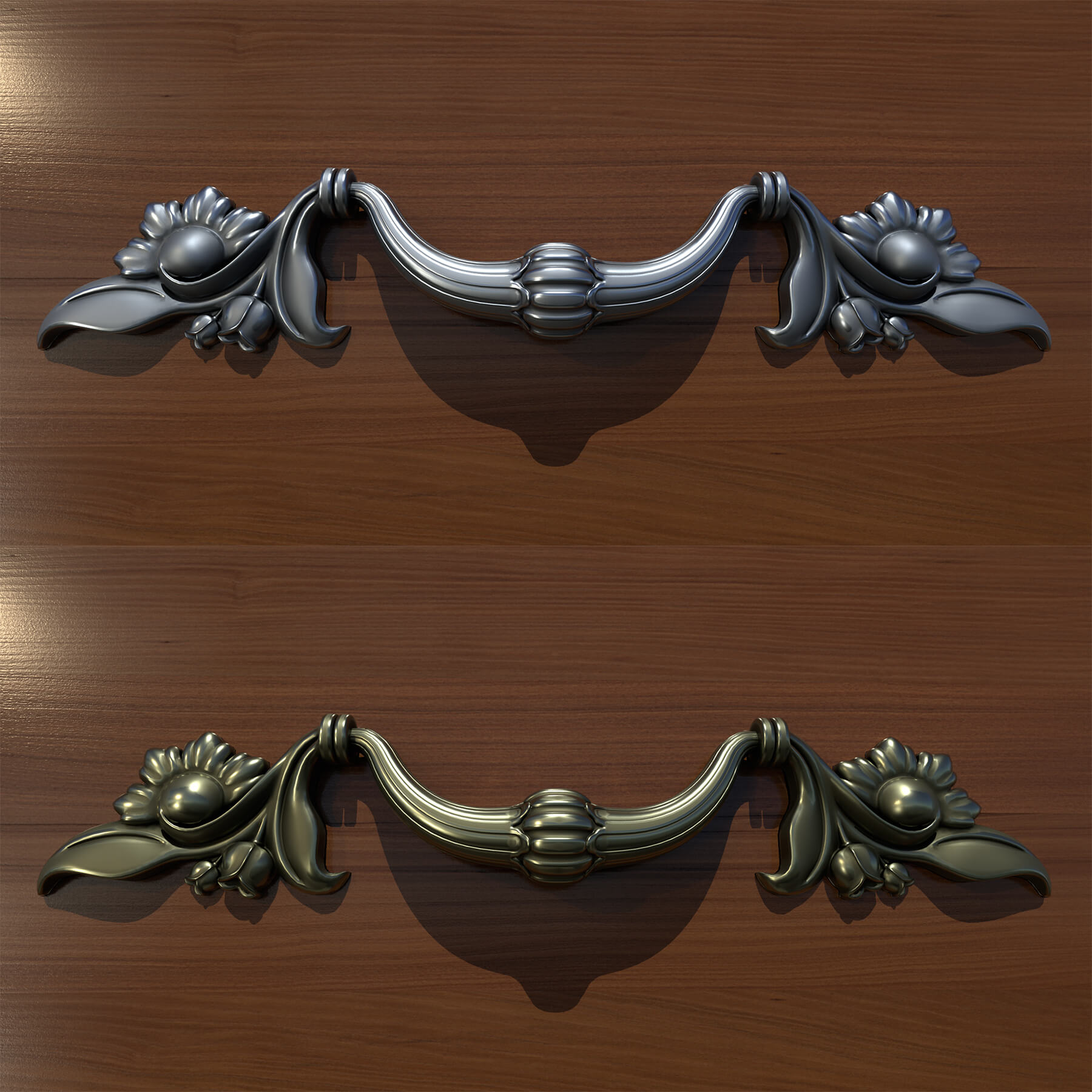 Handles Vol 06 - 3D Model by Kallie5103