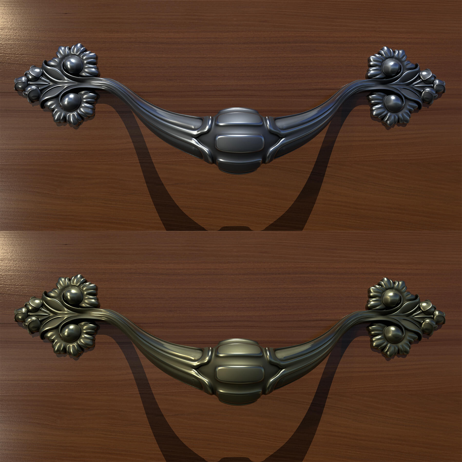 Handles Vol 06 - 3D Model by Kallie5103