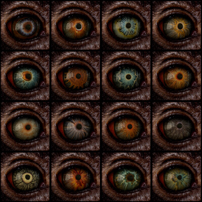 Beast Fantasy Eyes Vol 02 - PBR 3D Texture by Kallie5103