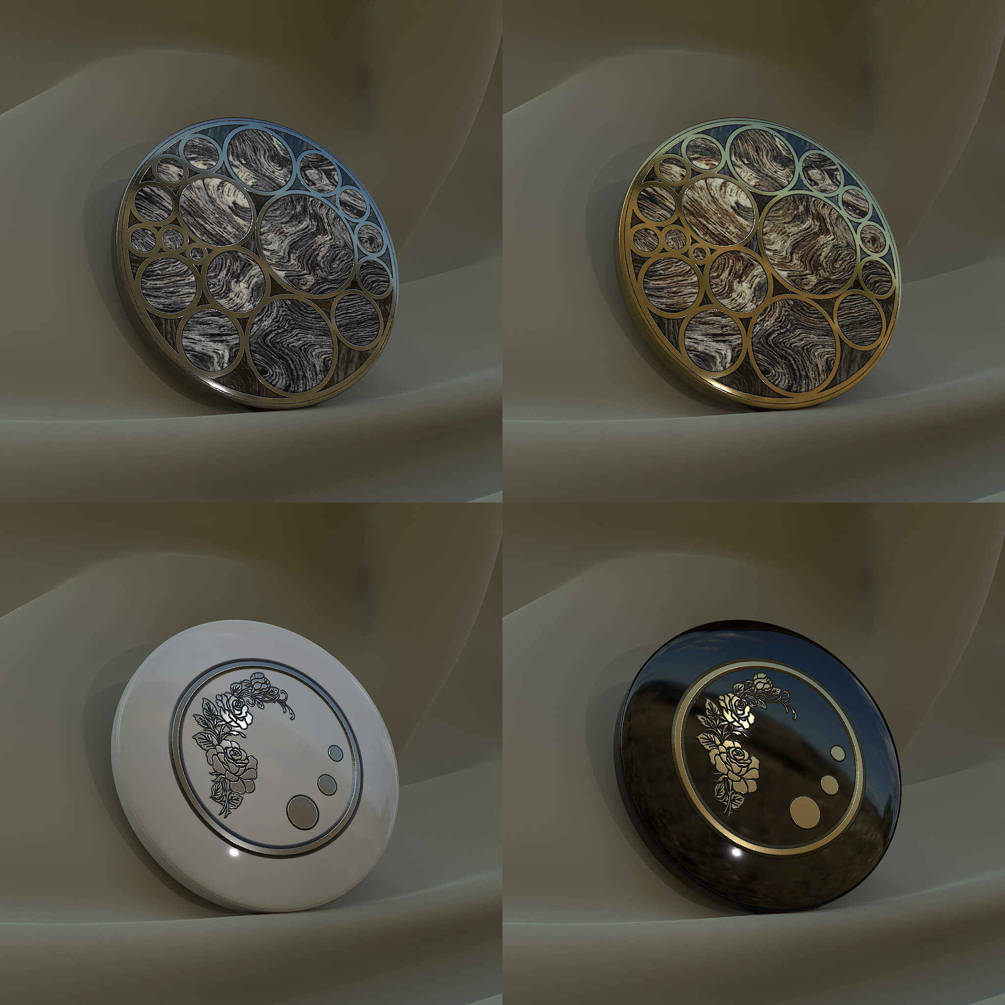 Buttonup 02 PBR - 3D Texture by Kallie5103