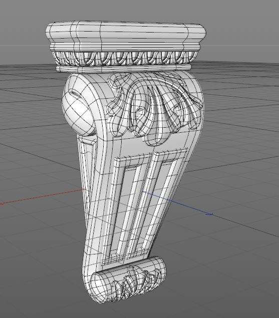 Corbels Vol 01 - Free 3D Model by Kallie5103