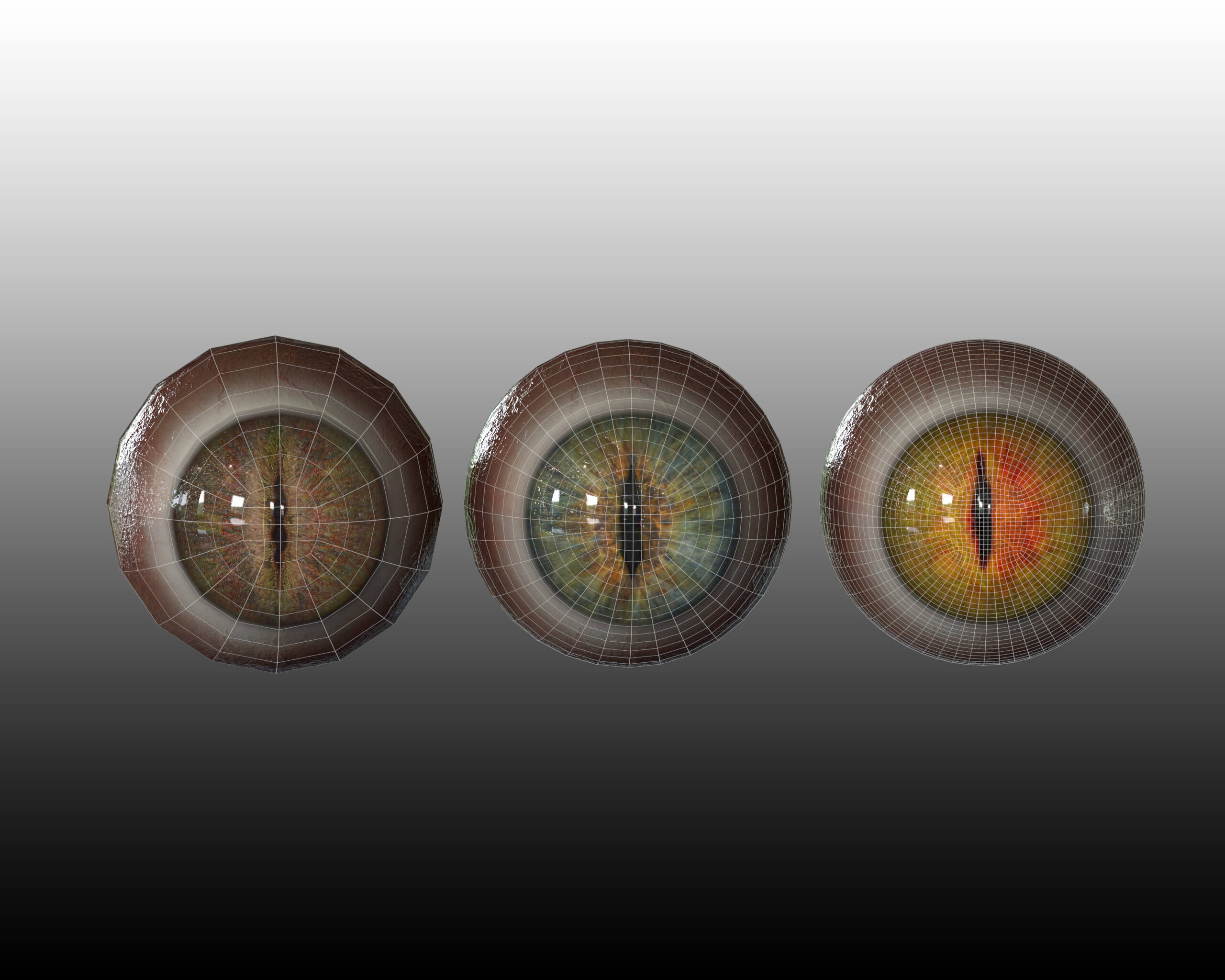 Creature Eyes Vol 07 - PBR 3D Material or Shader by Kallie5103