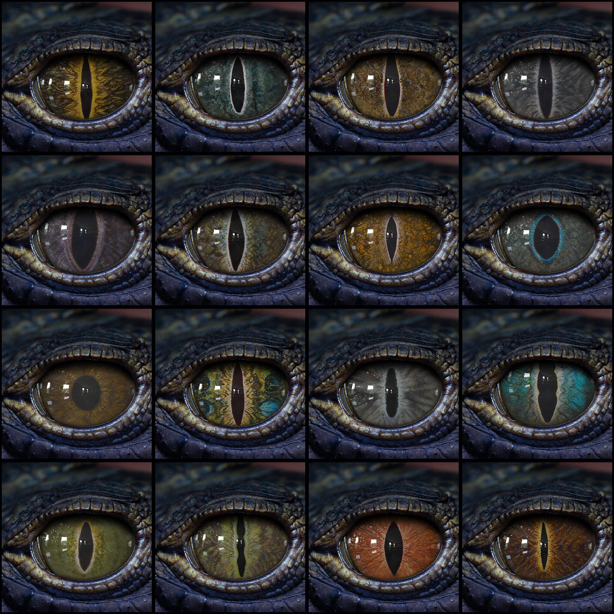 Creature Eyes Vol 09 - PBR 3D Material or Shader by Kallie5103