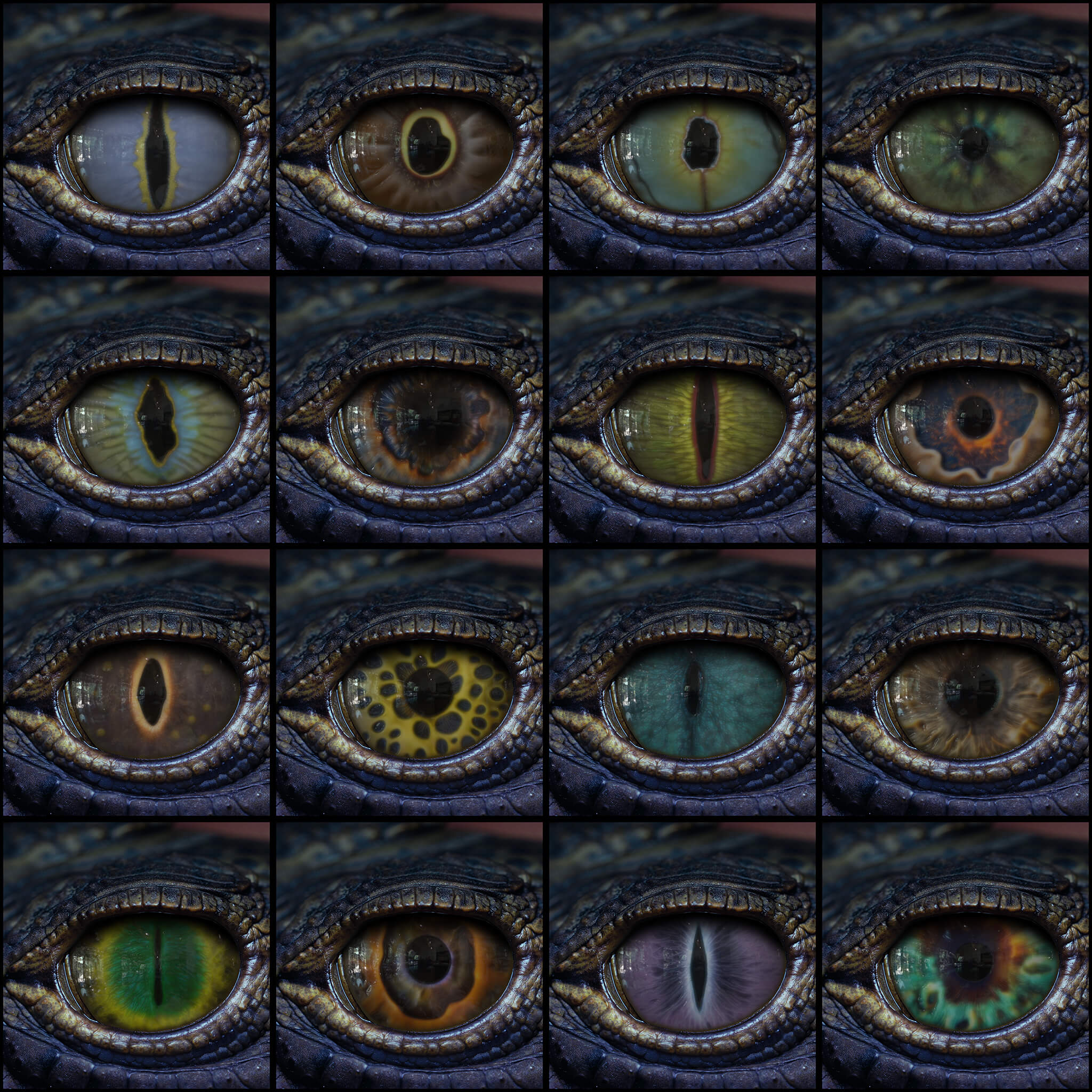 Creature Eyes Vol 10 - PBR 3D Texture by Kallie5103