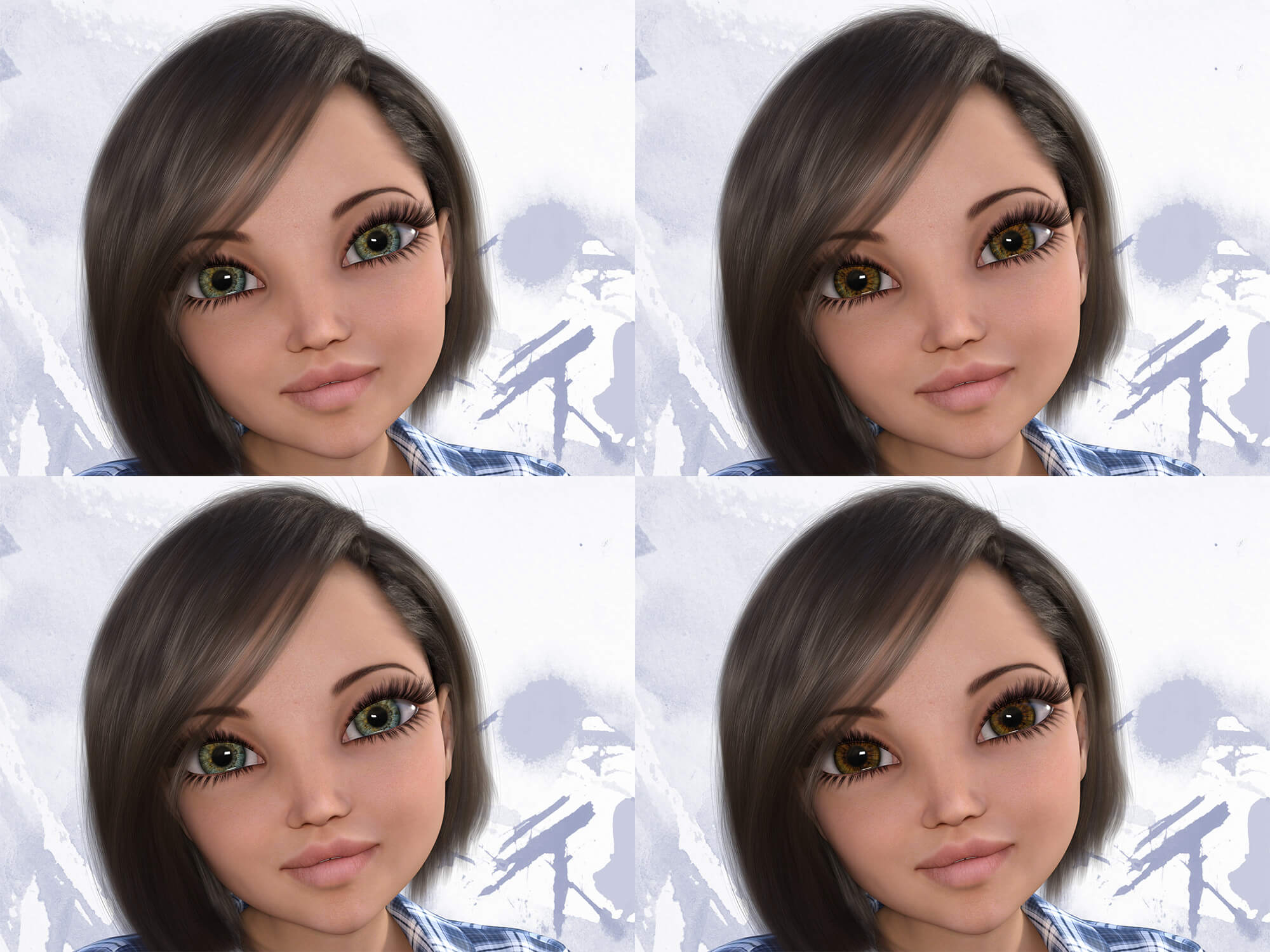 Eye Iris Vol 06 - Fantasy and Stylized 3D Texture by Kallie5103