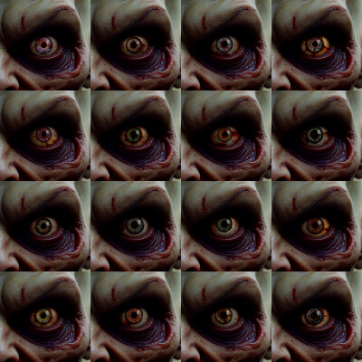 Eye Iris Vol 07 - Horror 3D Texture by Kallie5103