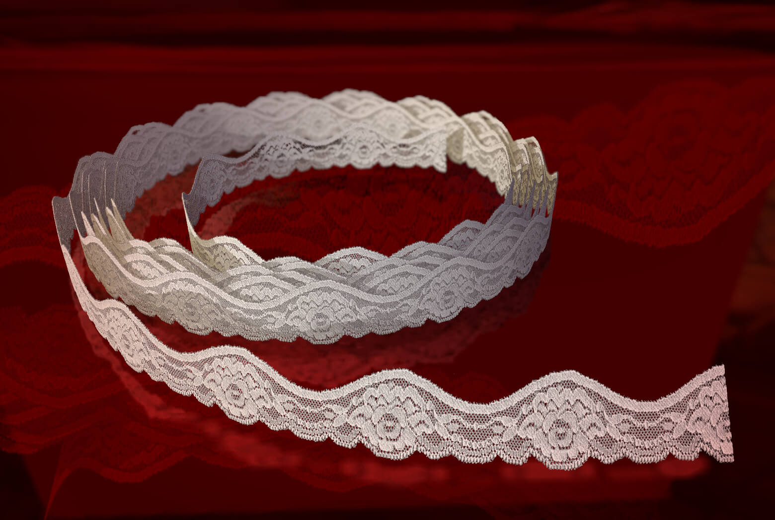 Fabric Vol 30 - Lace Trims 3D Texture by Kallie5103