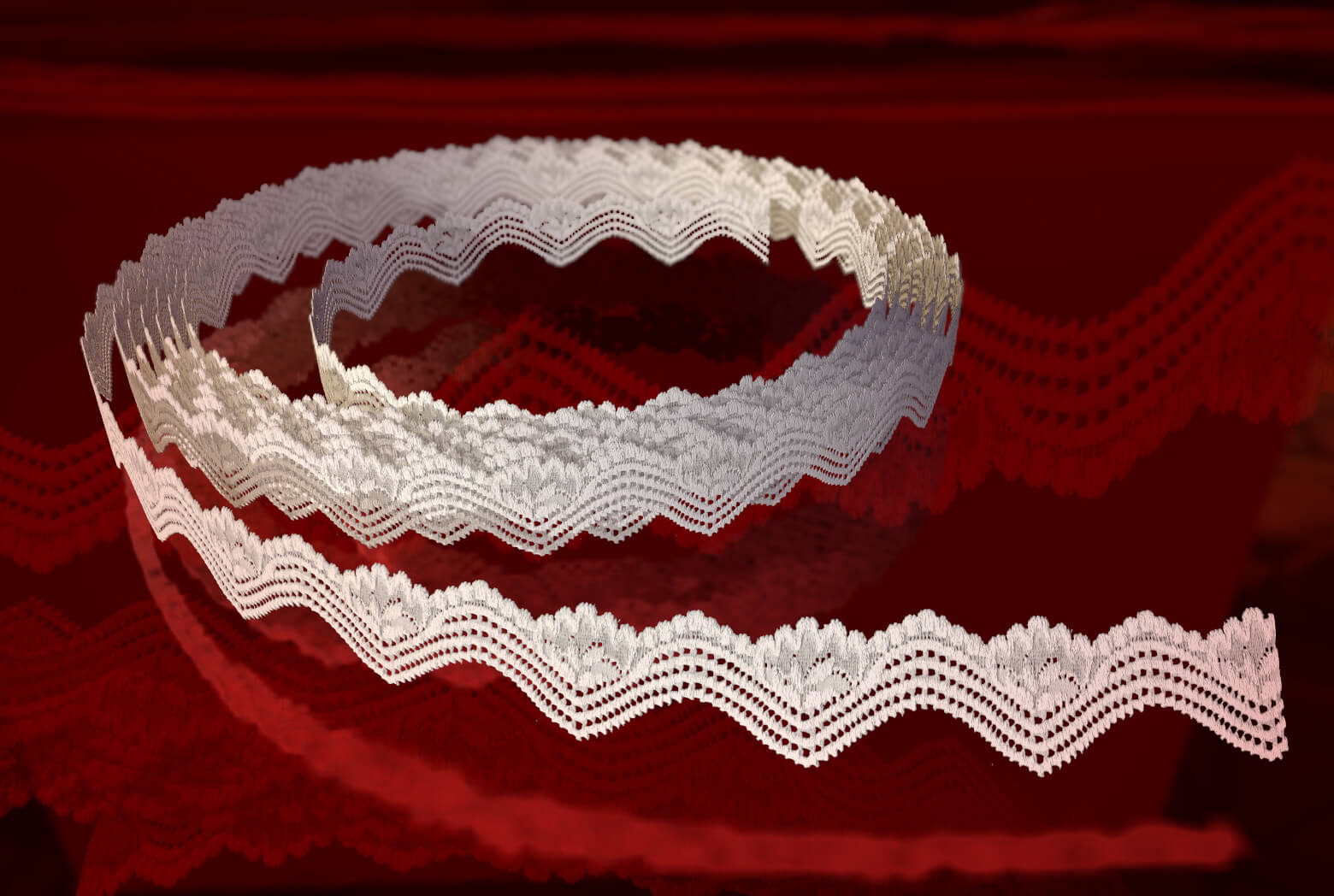 Fabric Vol 32 - Lace Trims 3D Texture by Kallie5103