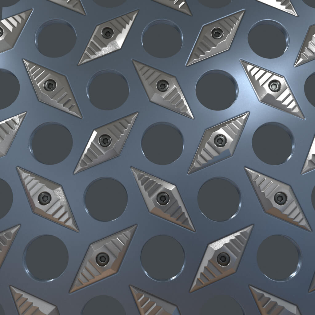 Sci-Fi Grip Plates - .Sbs, .Sbsar and Textures 3D Material or Shader by ...