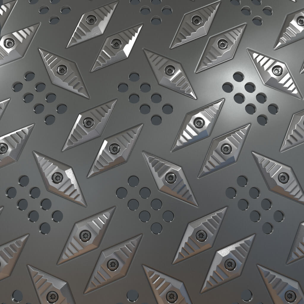 Sci-Fi Grip Plates - .Sbs, .Sbsar and Textures 3D Material or Shader by ...