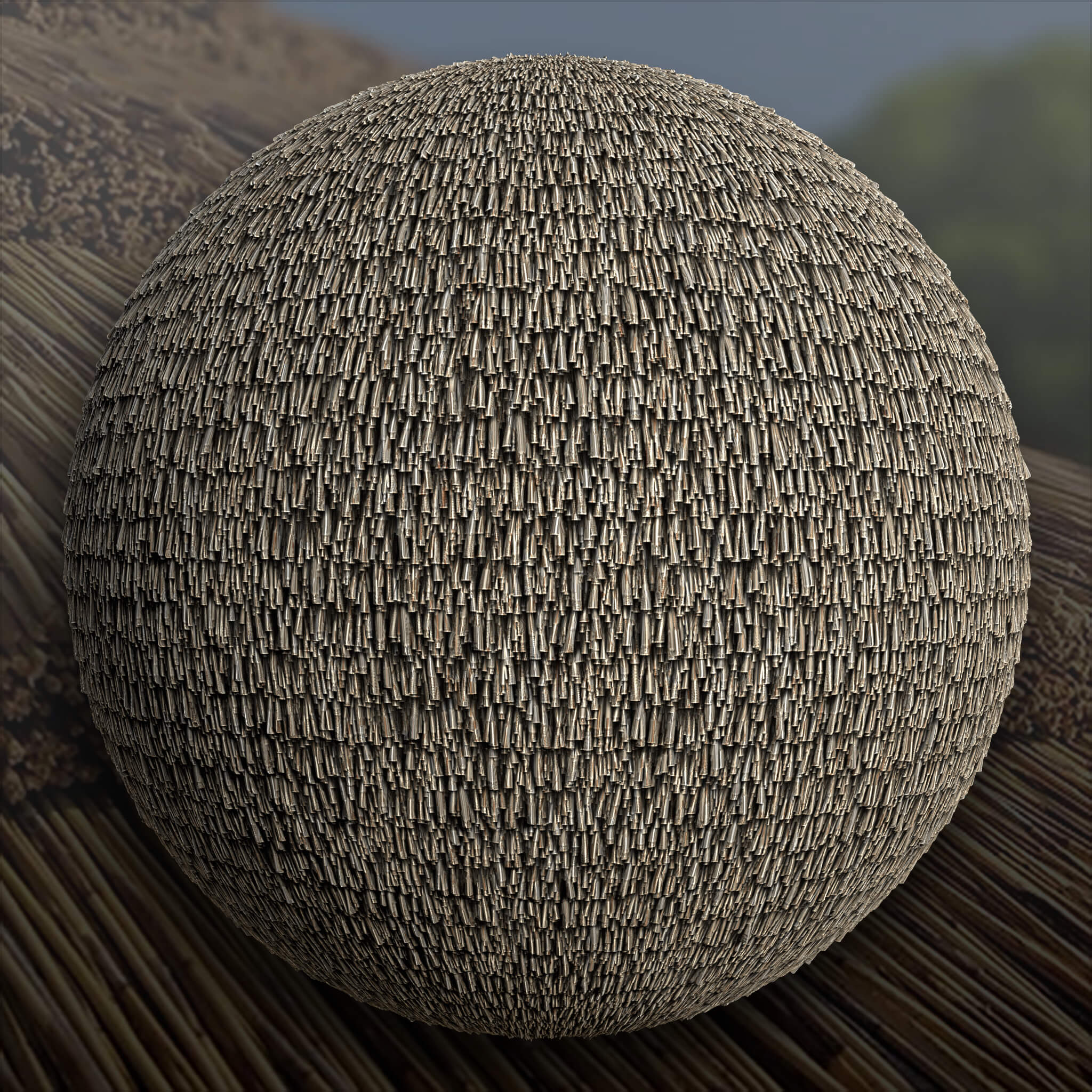 Thatch Roof PBR Textures and Substance - 3D Material or Shader by Kallie5103