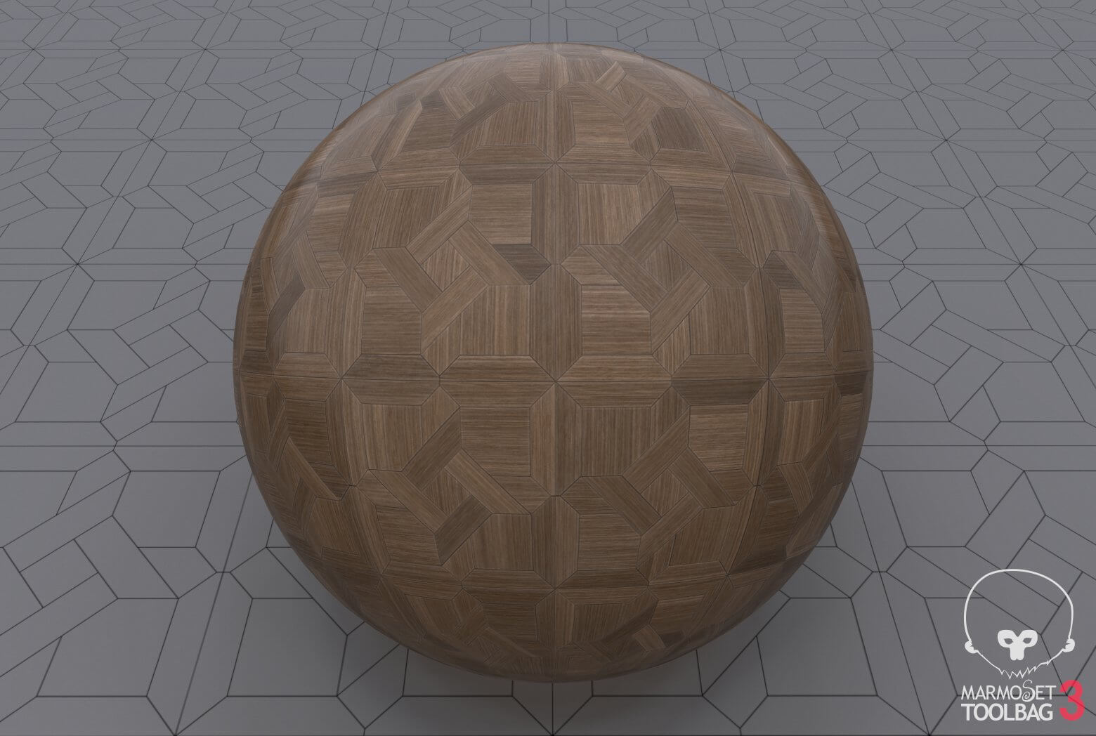 Wood Floor - Parquet 04 3D Texture by Kallie5103