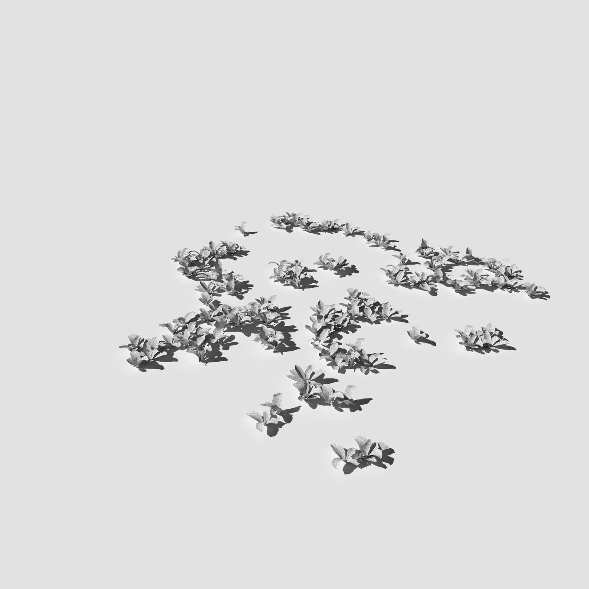 Bloodwort Meadow Patch - 3D Model by kambur