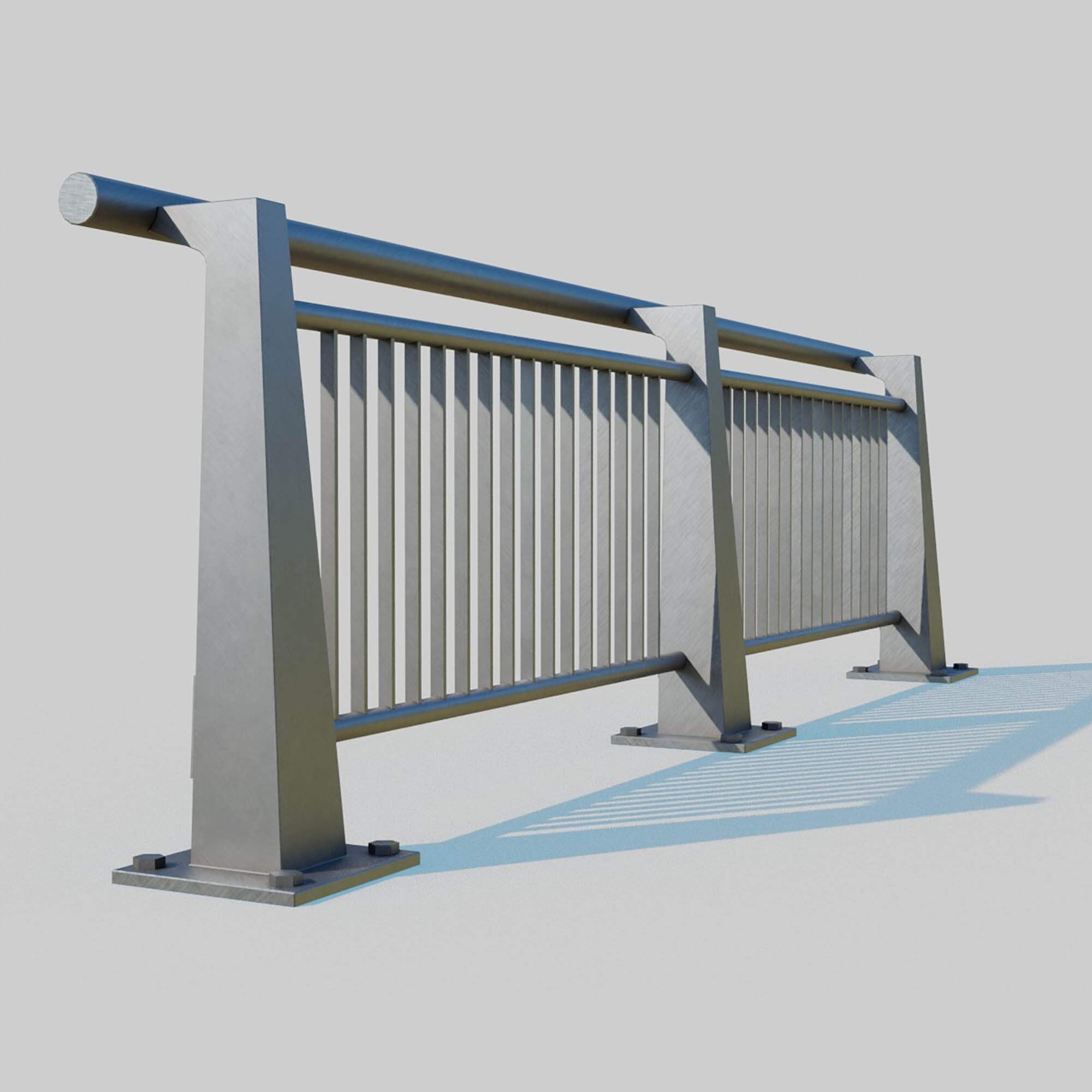 Bridge Barrier - 3D Model by kambur