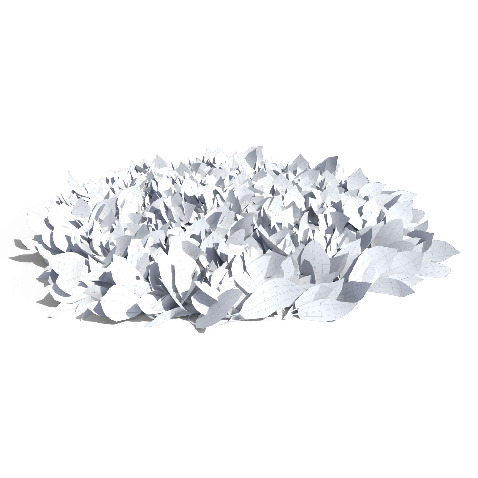 Cherry Leaf Pile - 3D Model by kambur