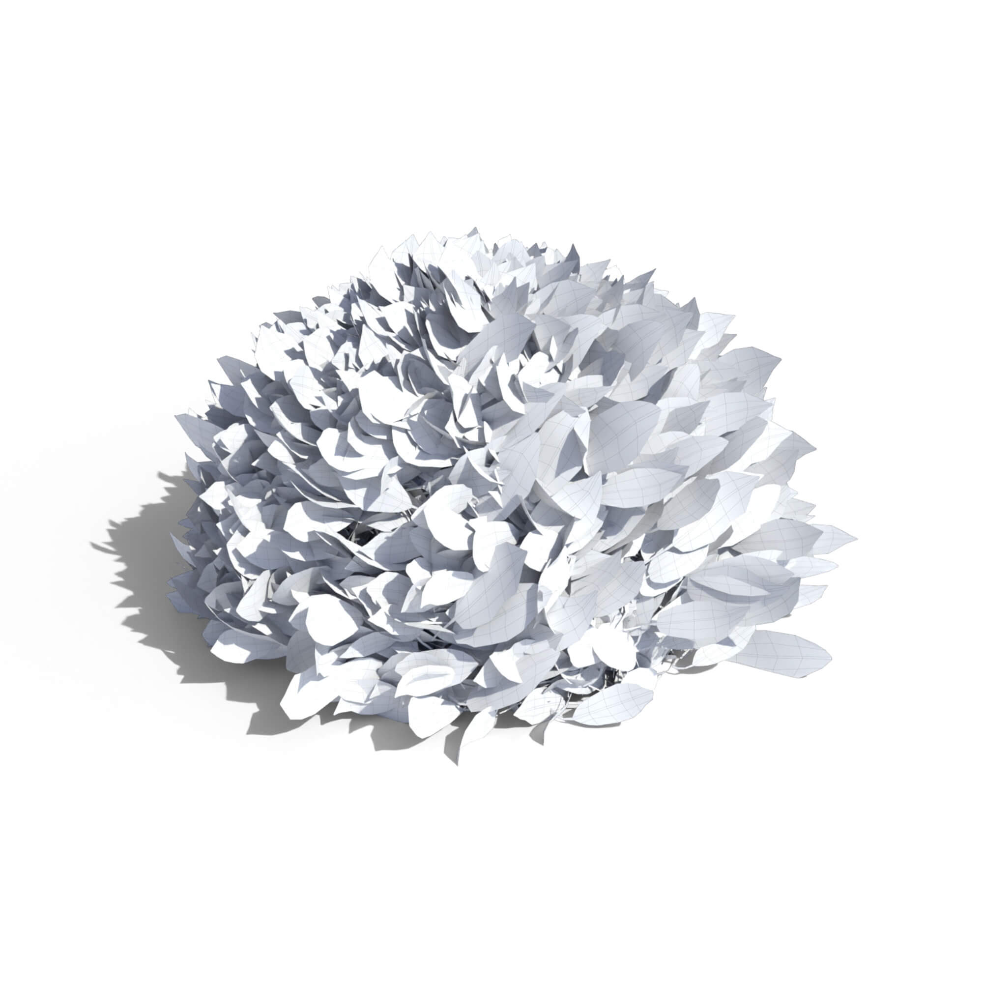 Cherry Leaf Pile - 3D Model by kambur