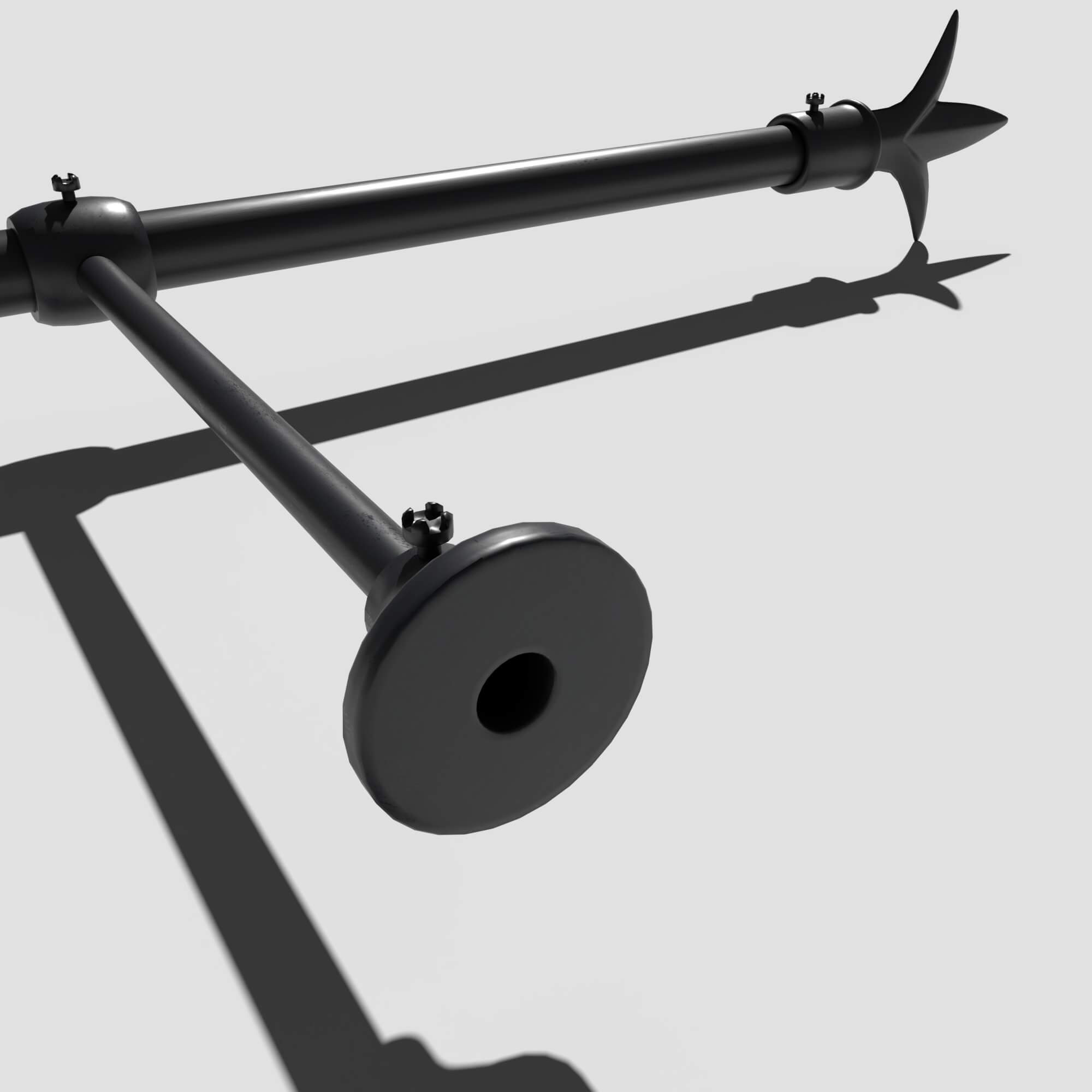 Curtain Rod - 3D Model by kambur