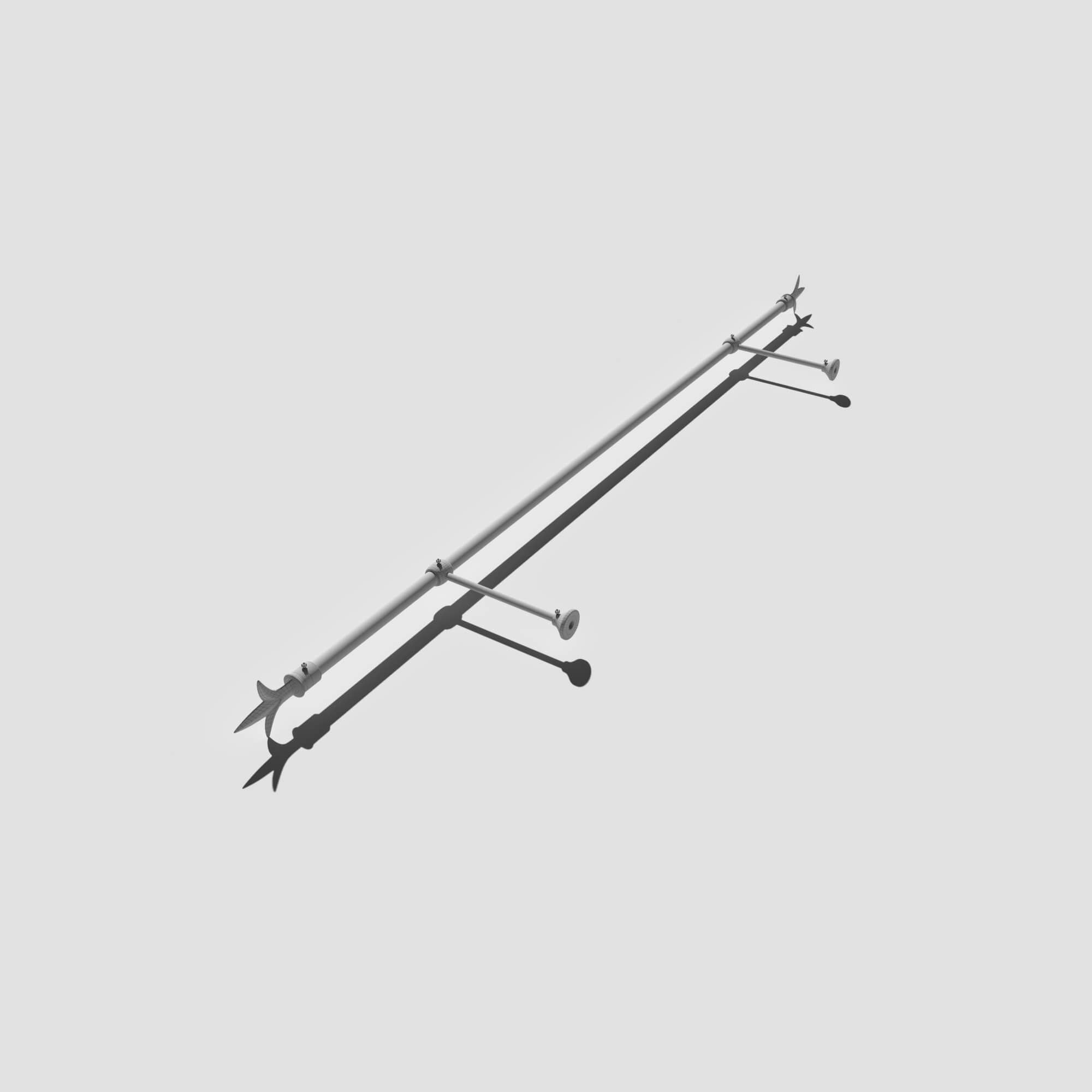 Curtain Rod - 3D Model by kambur