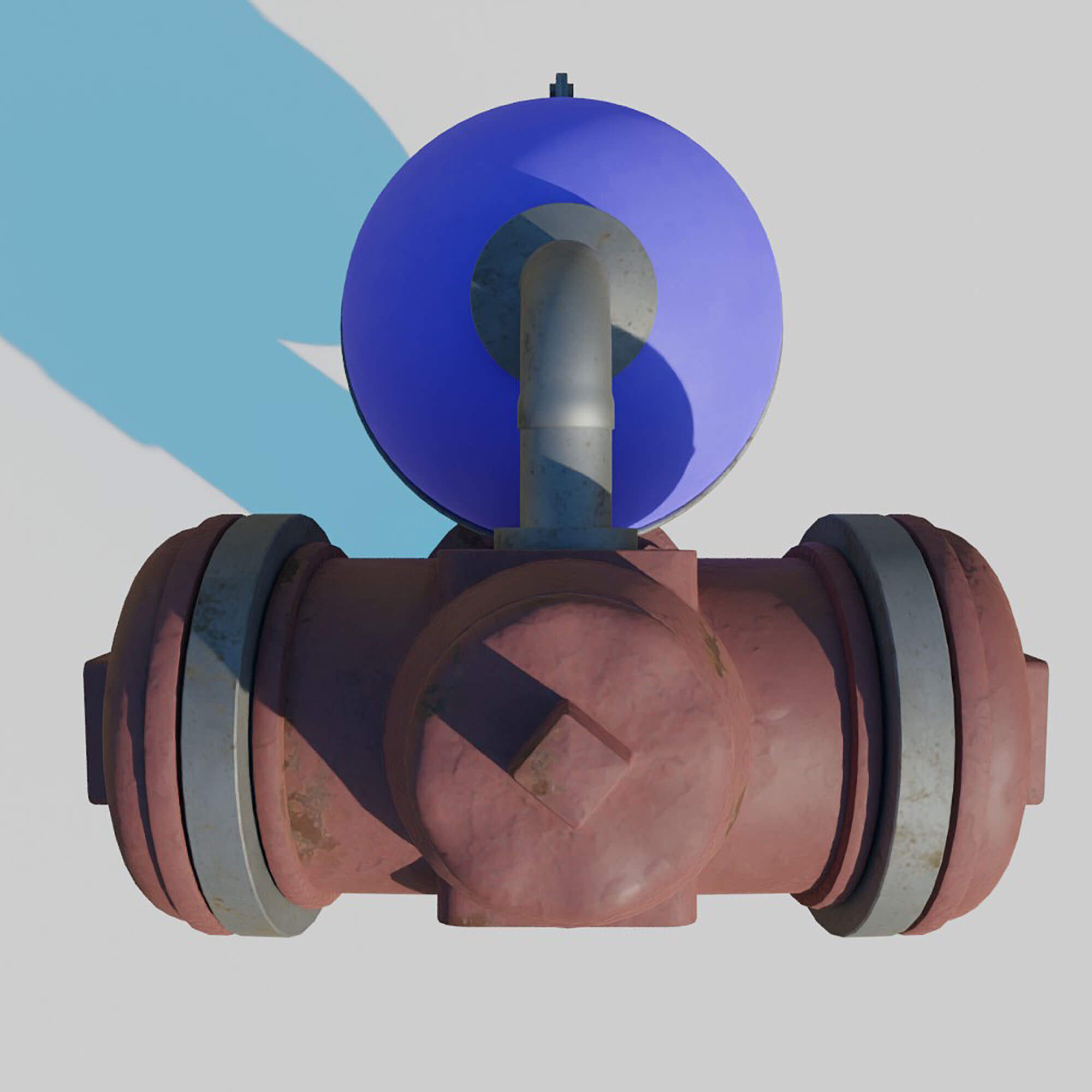 Cyberpunk Fire Hydrant - 3D Model by kambur