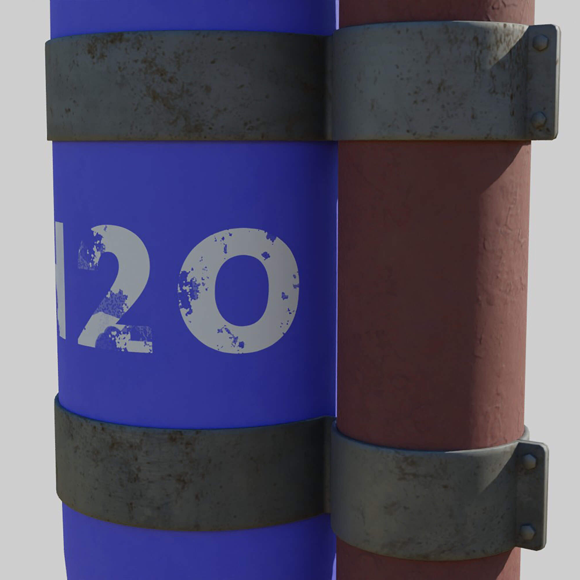 Cyberpunk Fire Hydrant - 3D Model by kambur