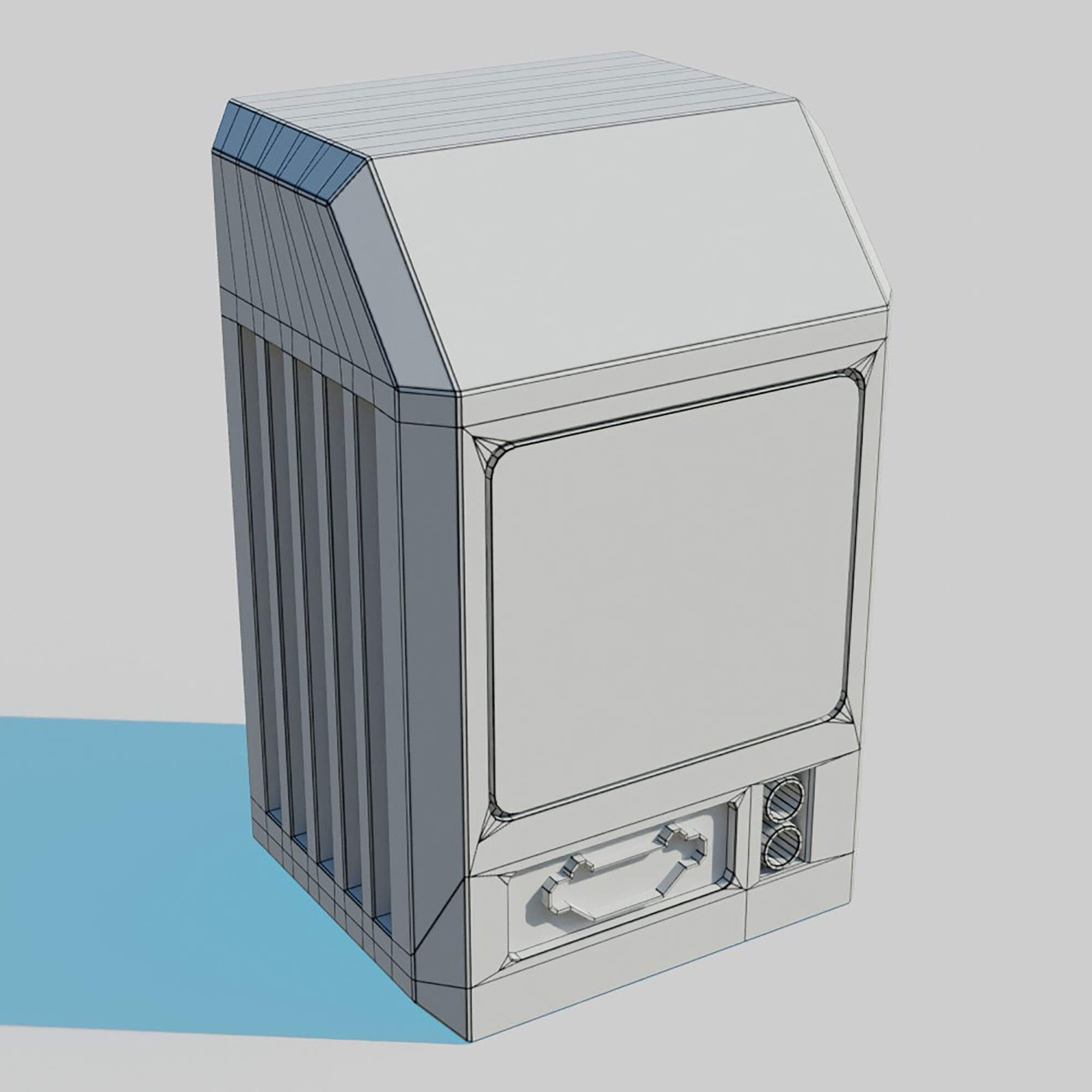 Cyberpunk Kitbash - 3D Model by kambur