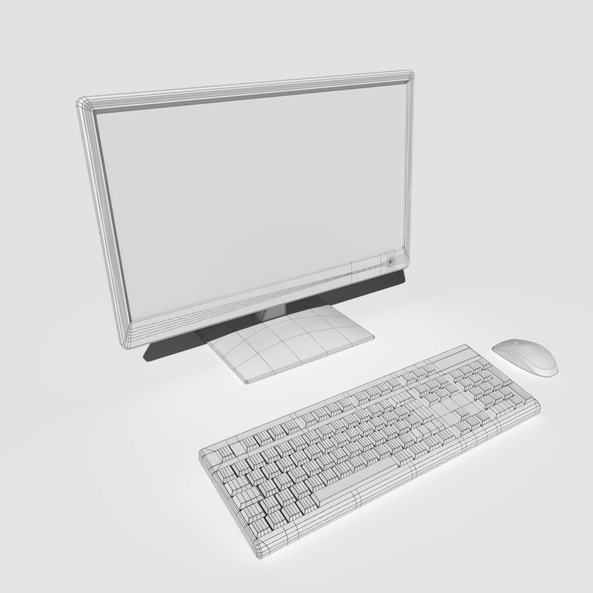 Desktop PC - 3D Model by kambur