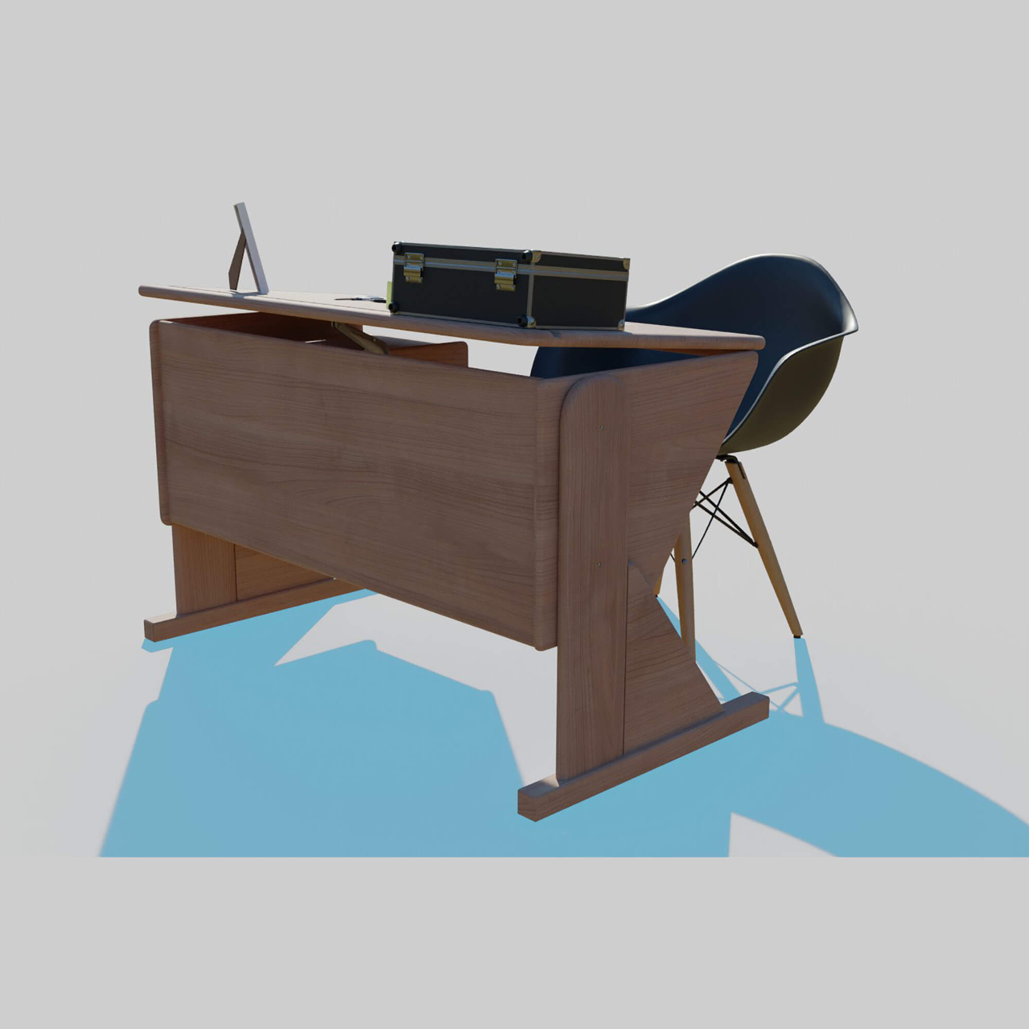 Drawing Workstation - 3D Model by kambur