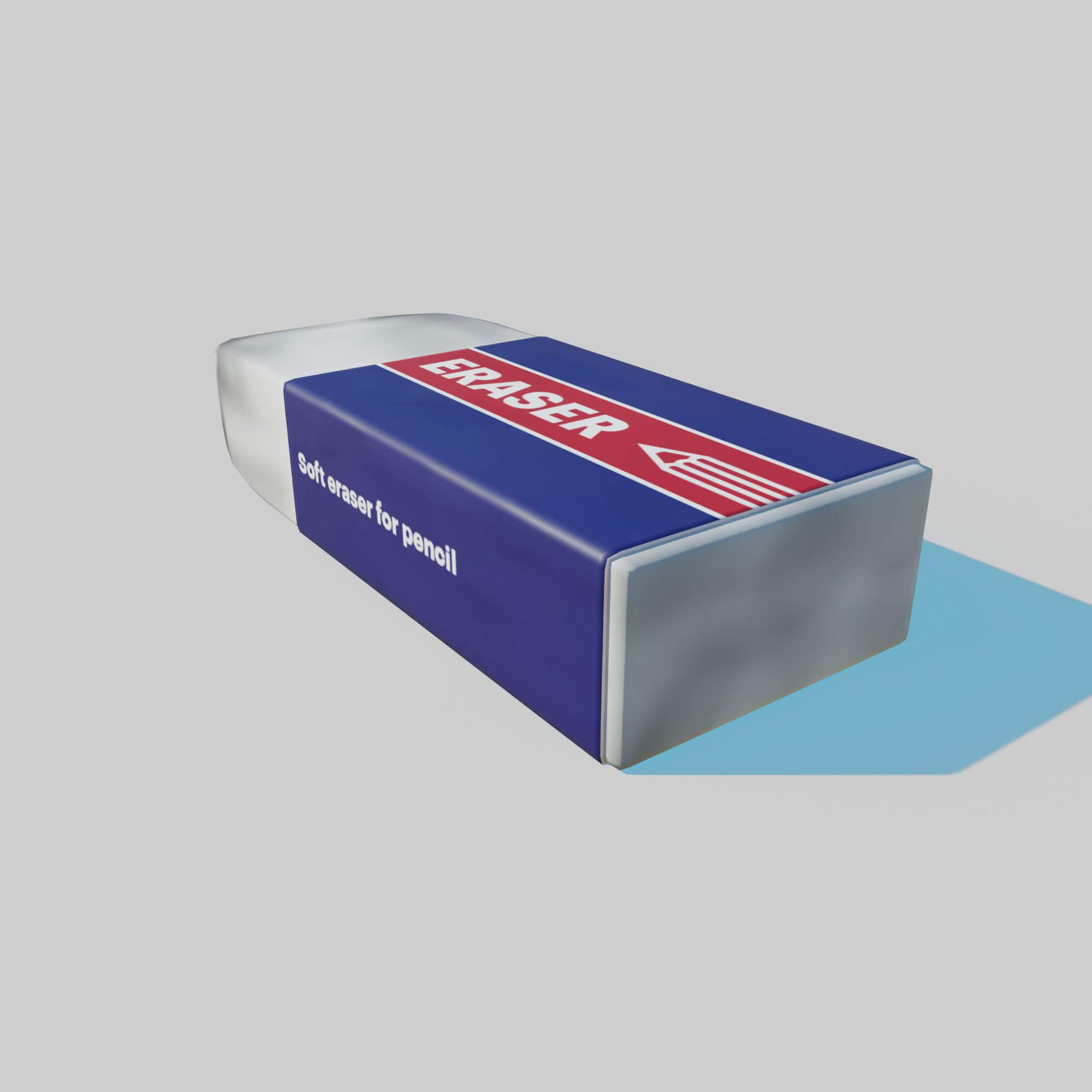 Eraser - 3D Model by kambur