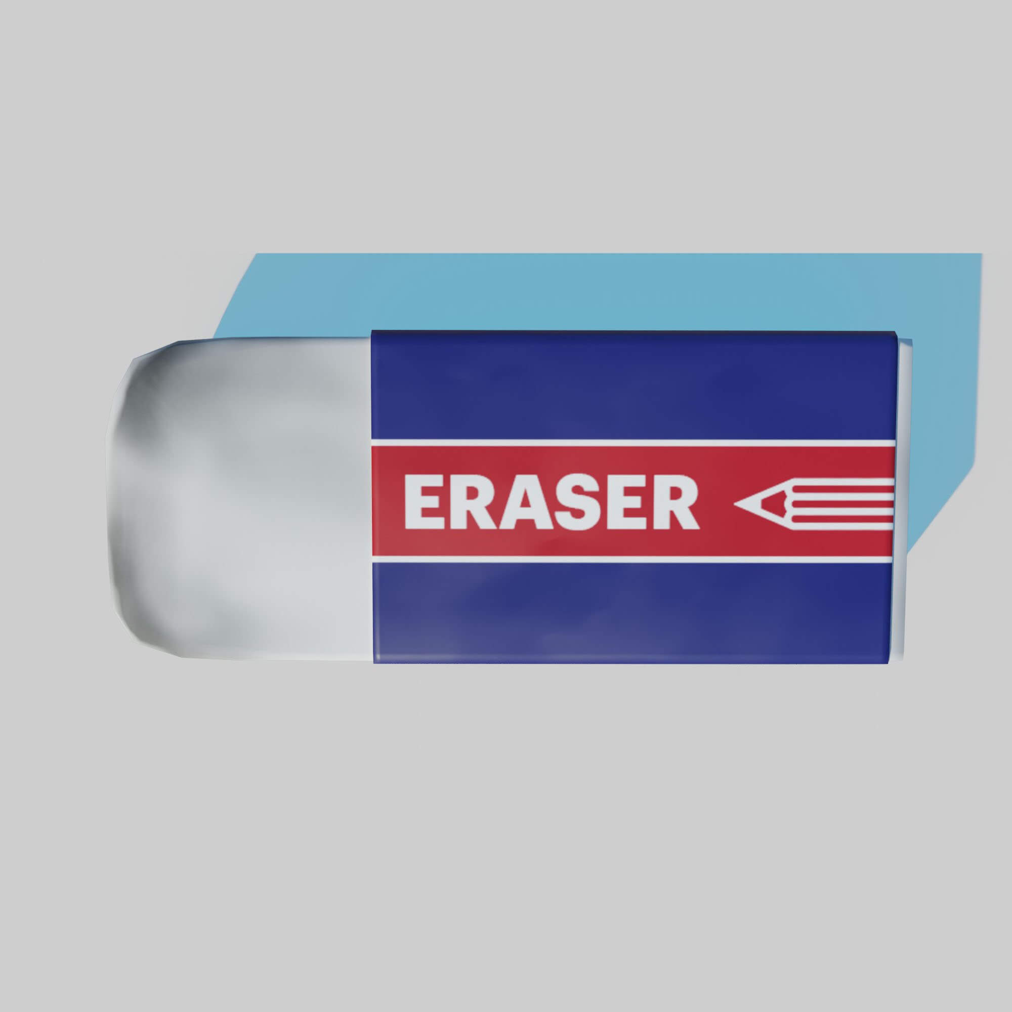 Eraser - 3D Model by kambur