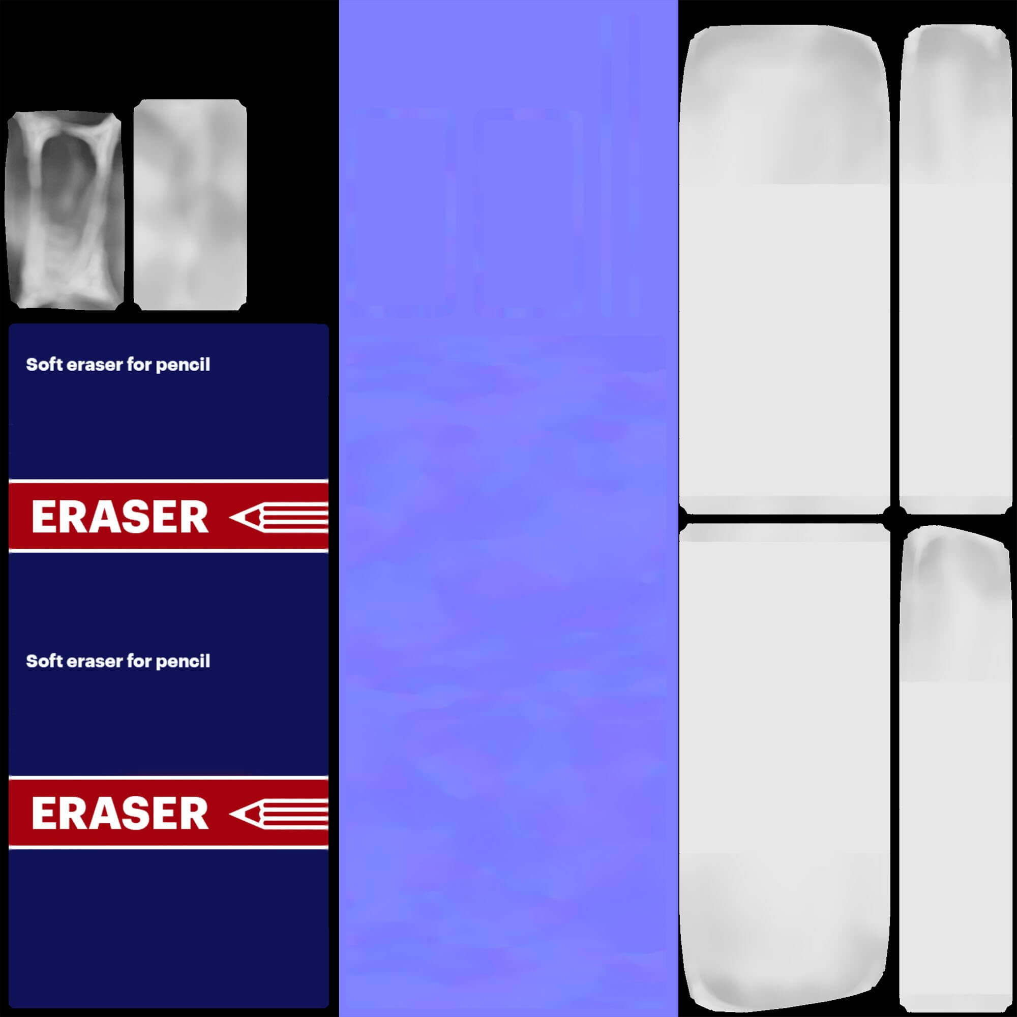 Eraser - 3D Model by kambur