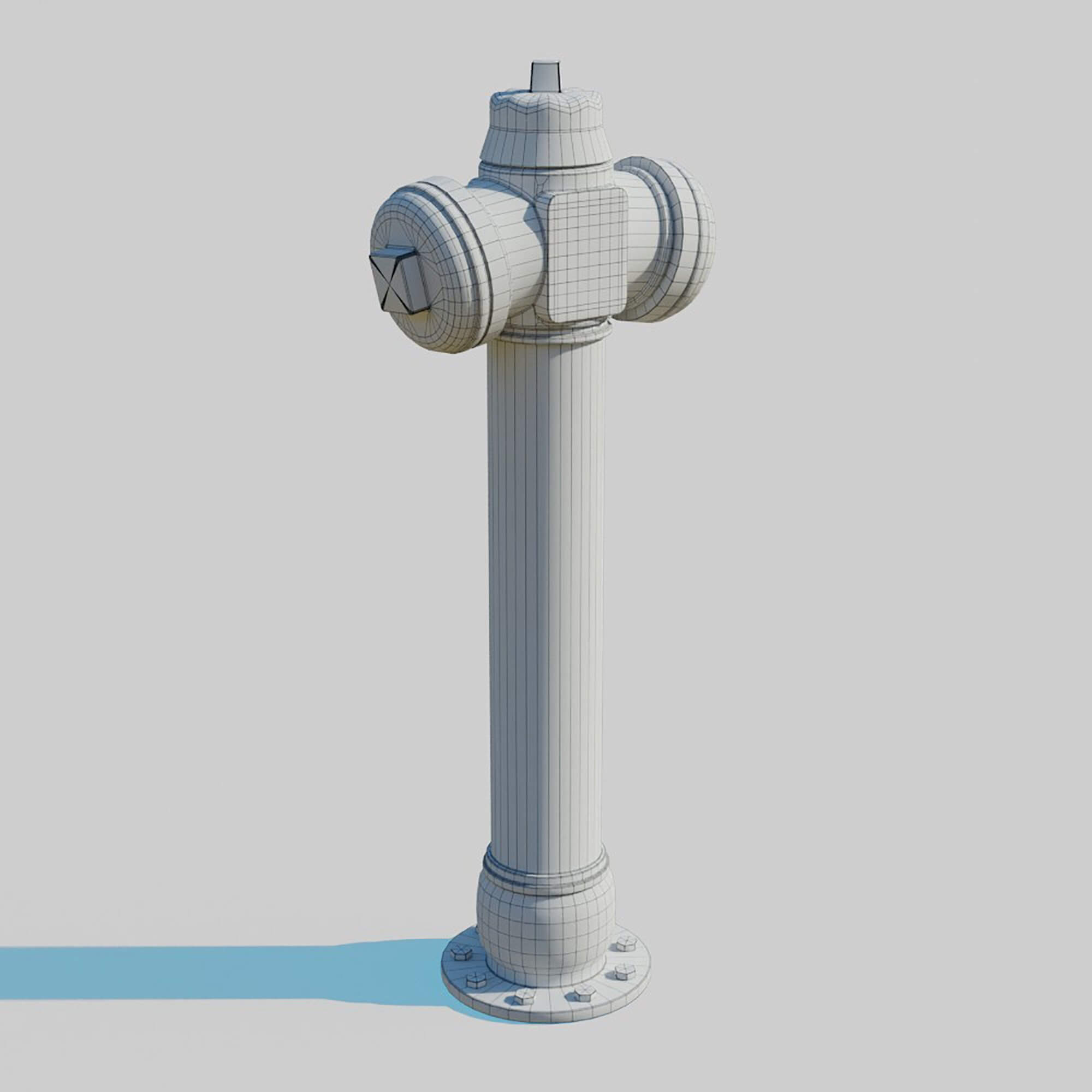 Fire Hydrant - 3D Model by kambur