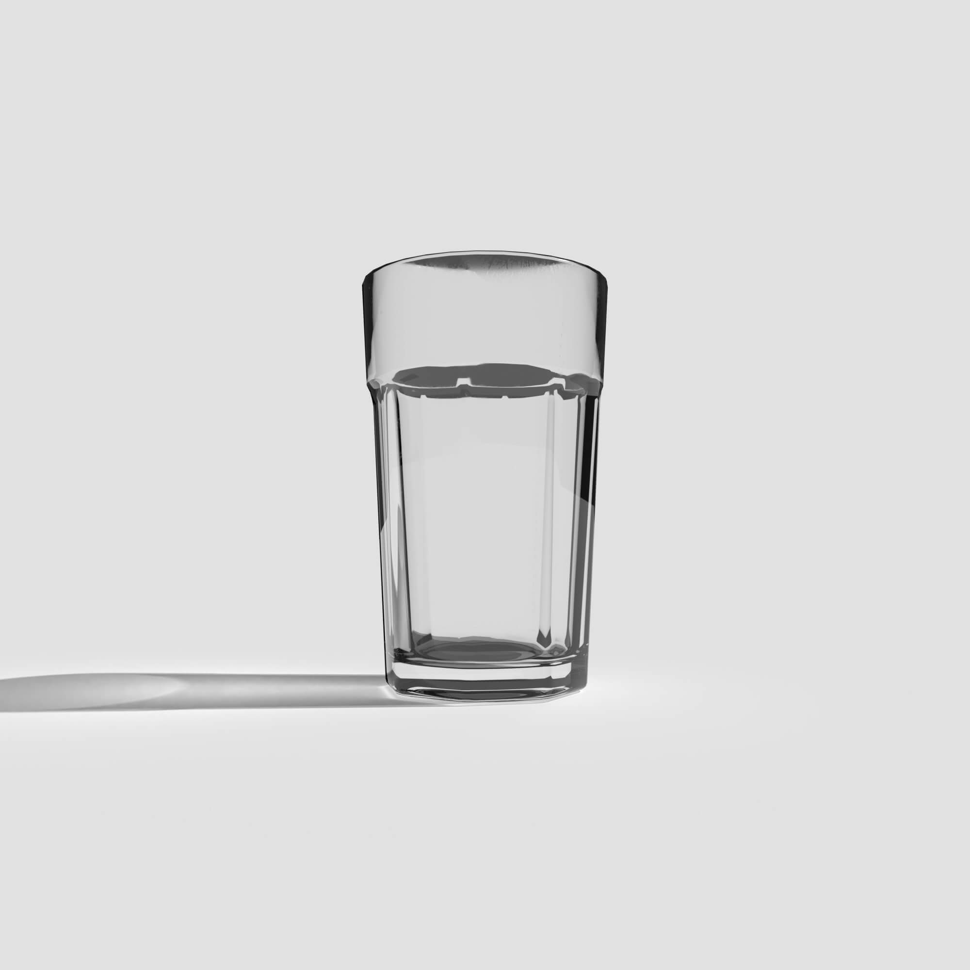 Glass Cup - 3D Model by kambur