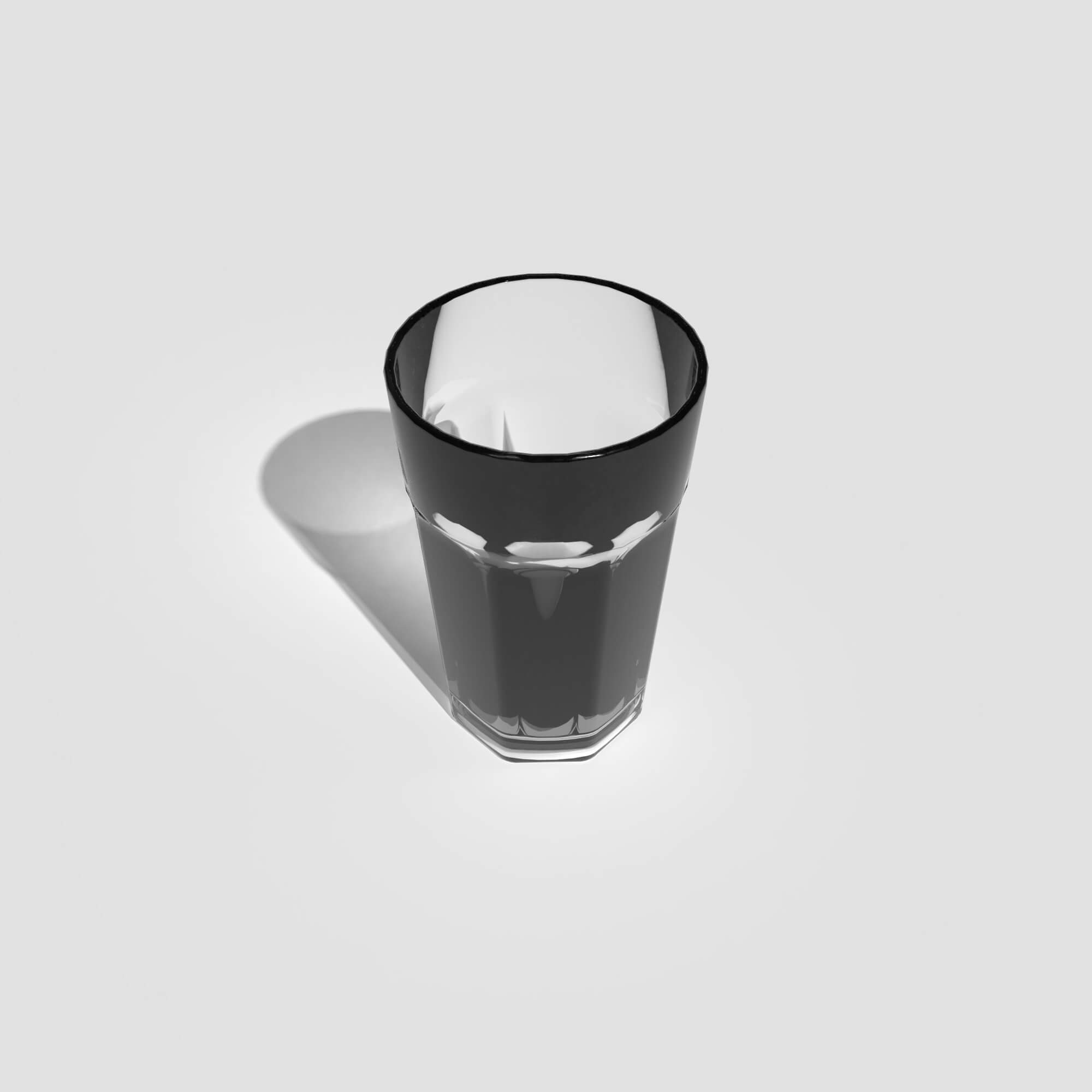 Glass Cup - 3D Model by kambur