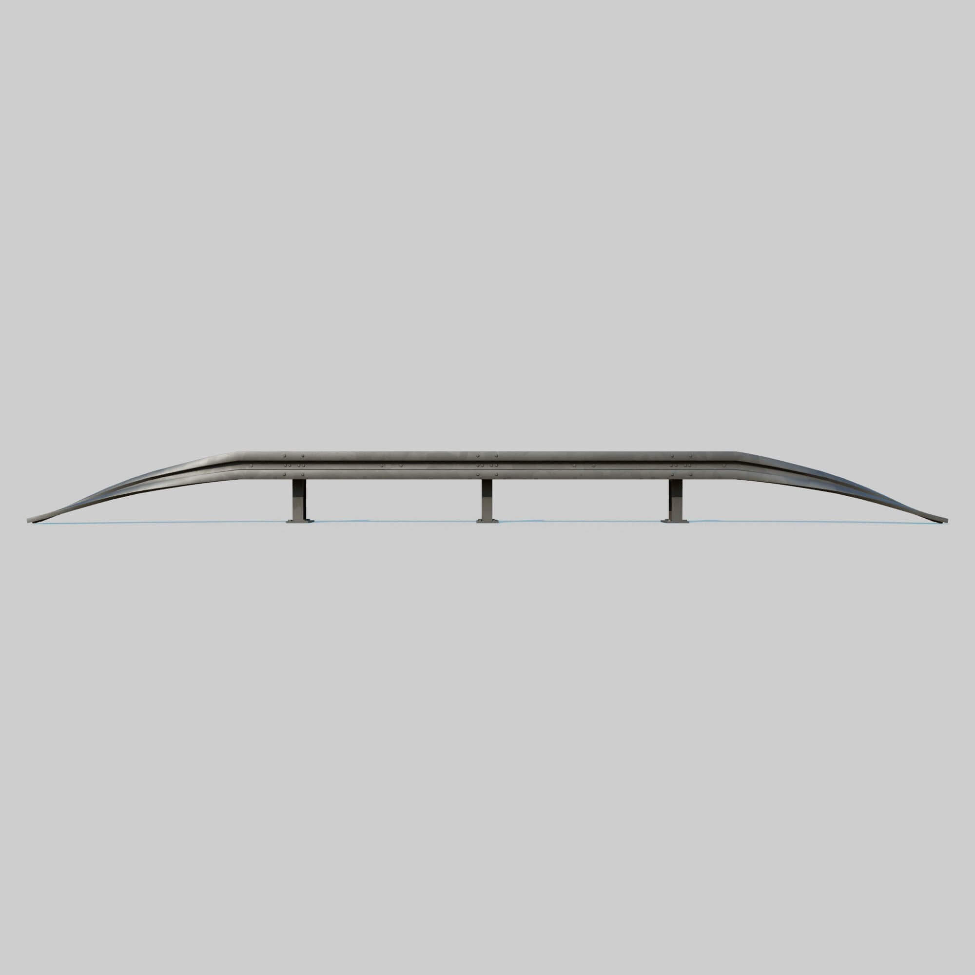 Guard Rail - 3D Model by kambur