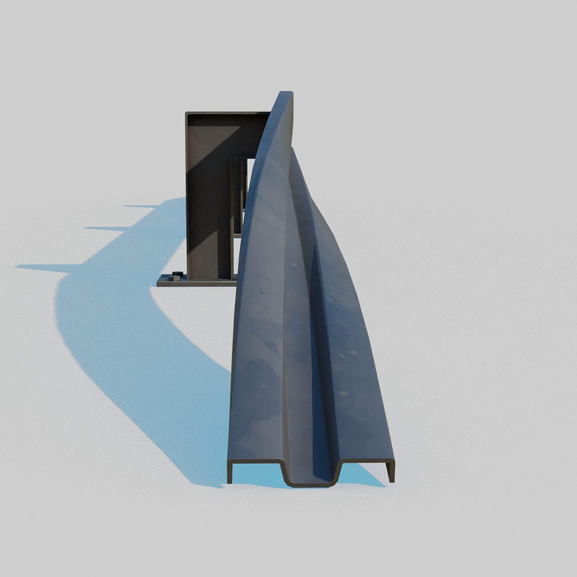 Guard Rail - 3D Model by kambur
