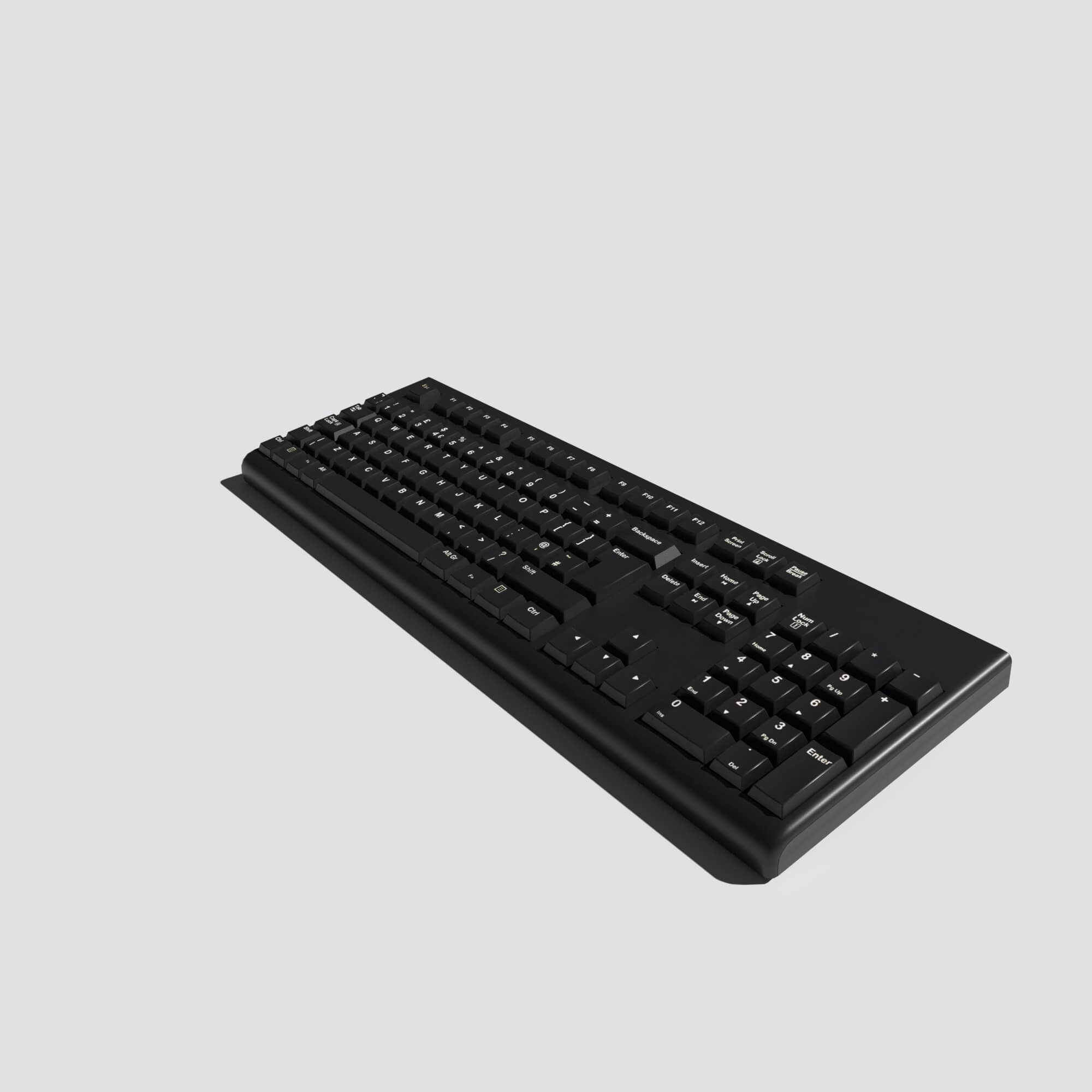 Keyboard - 3D Model by kambur