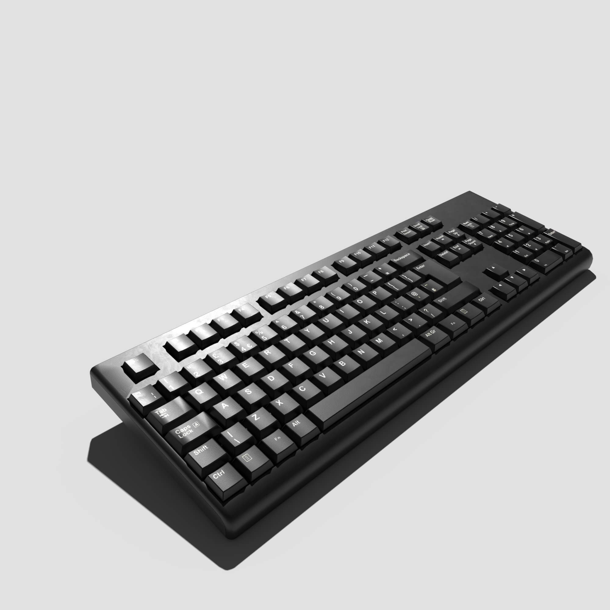 Keyboard - 3D Model by kambur