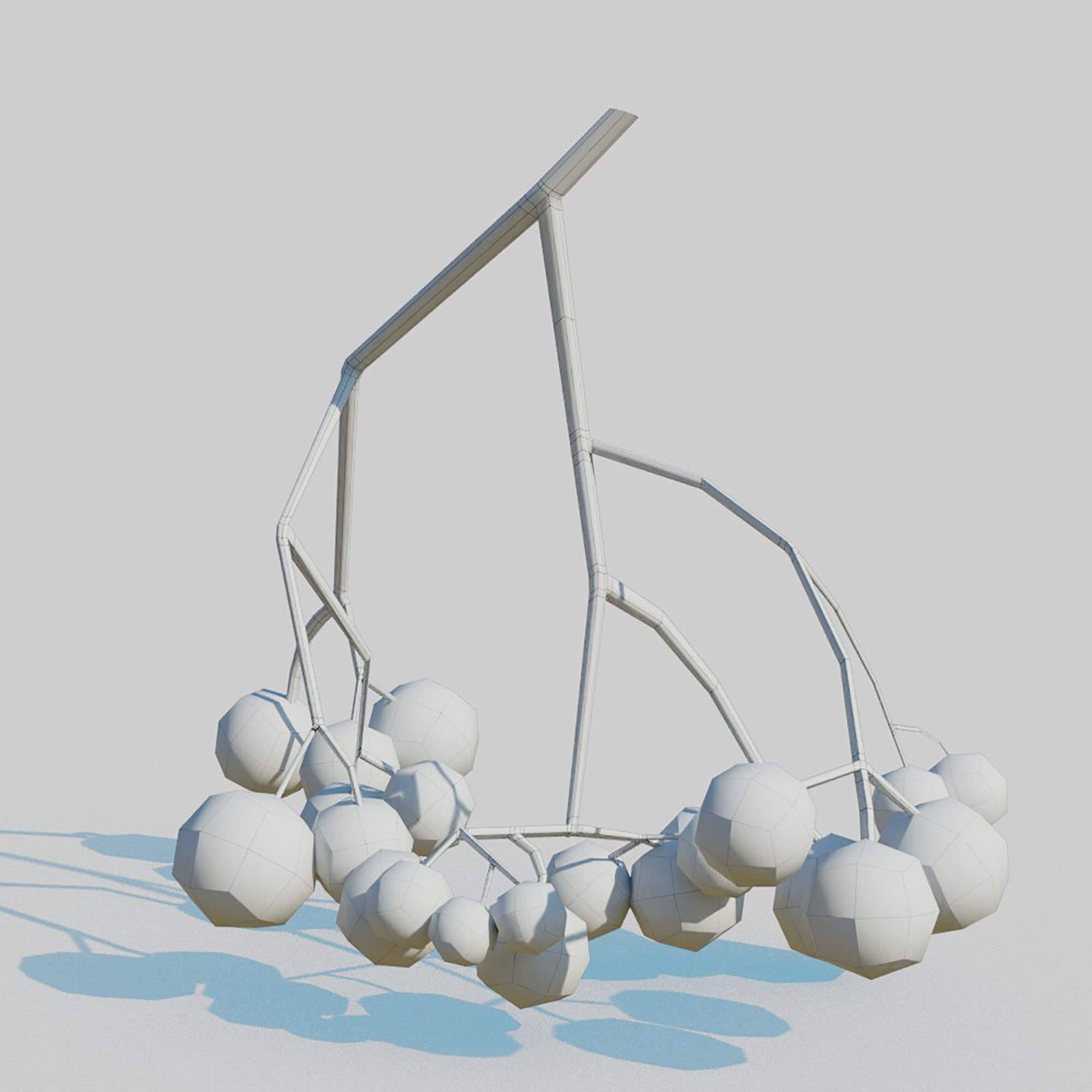 Mountain Ash Fruit - 3D Model by kambur