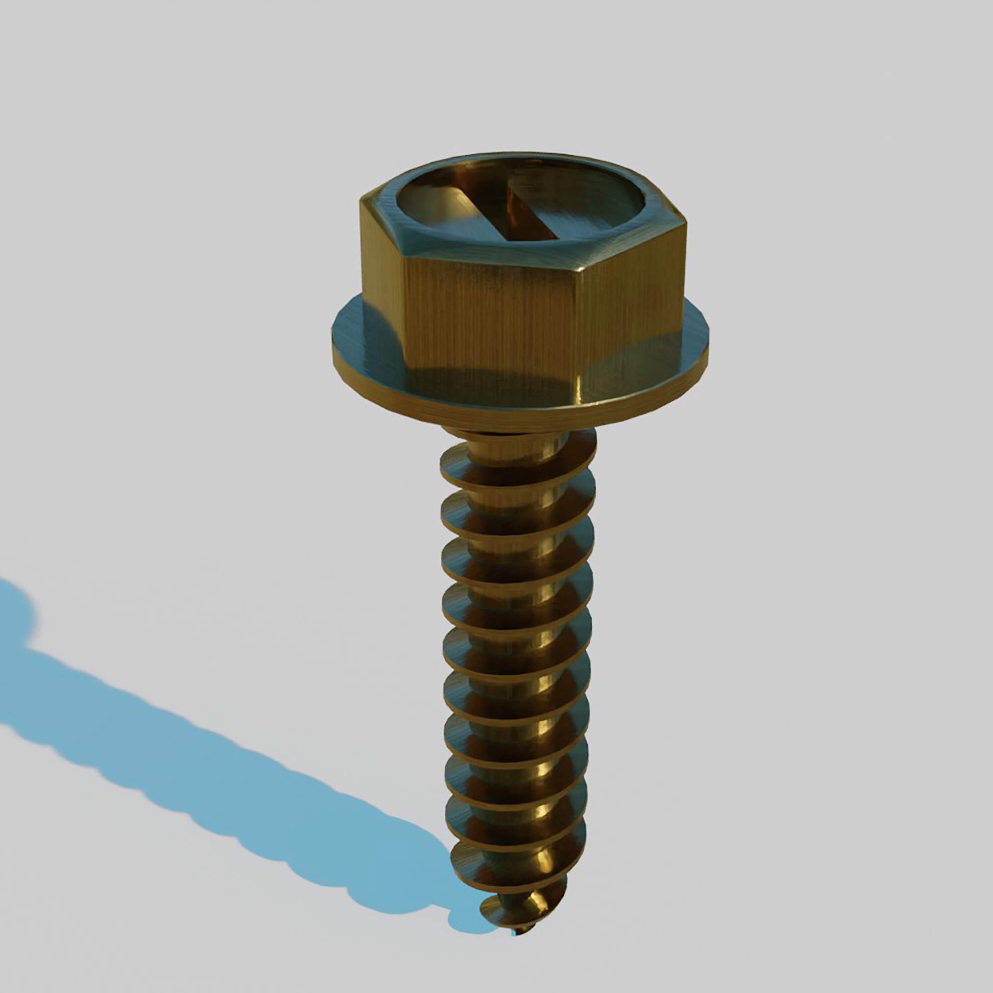 Nuts and Bolts - 3D Model by kambur