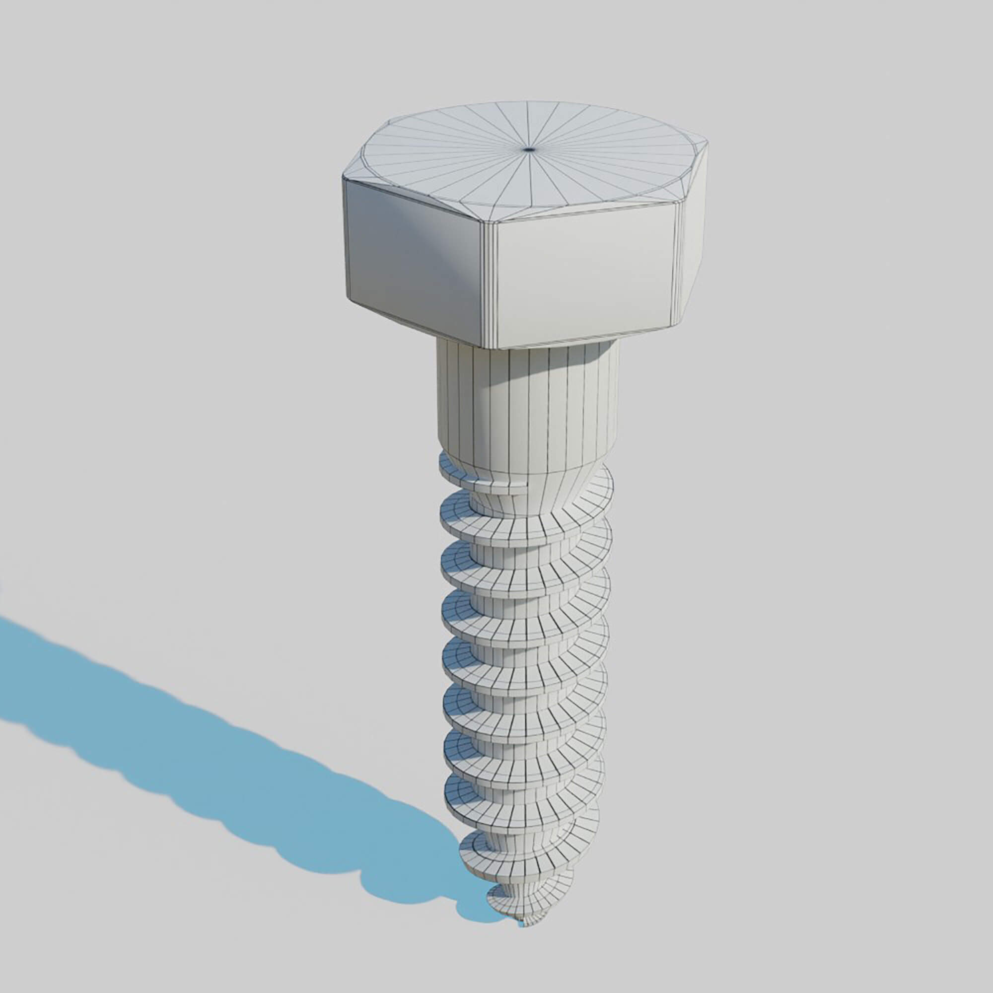 Nuts and Bolts - 3D Model by kambur