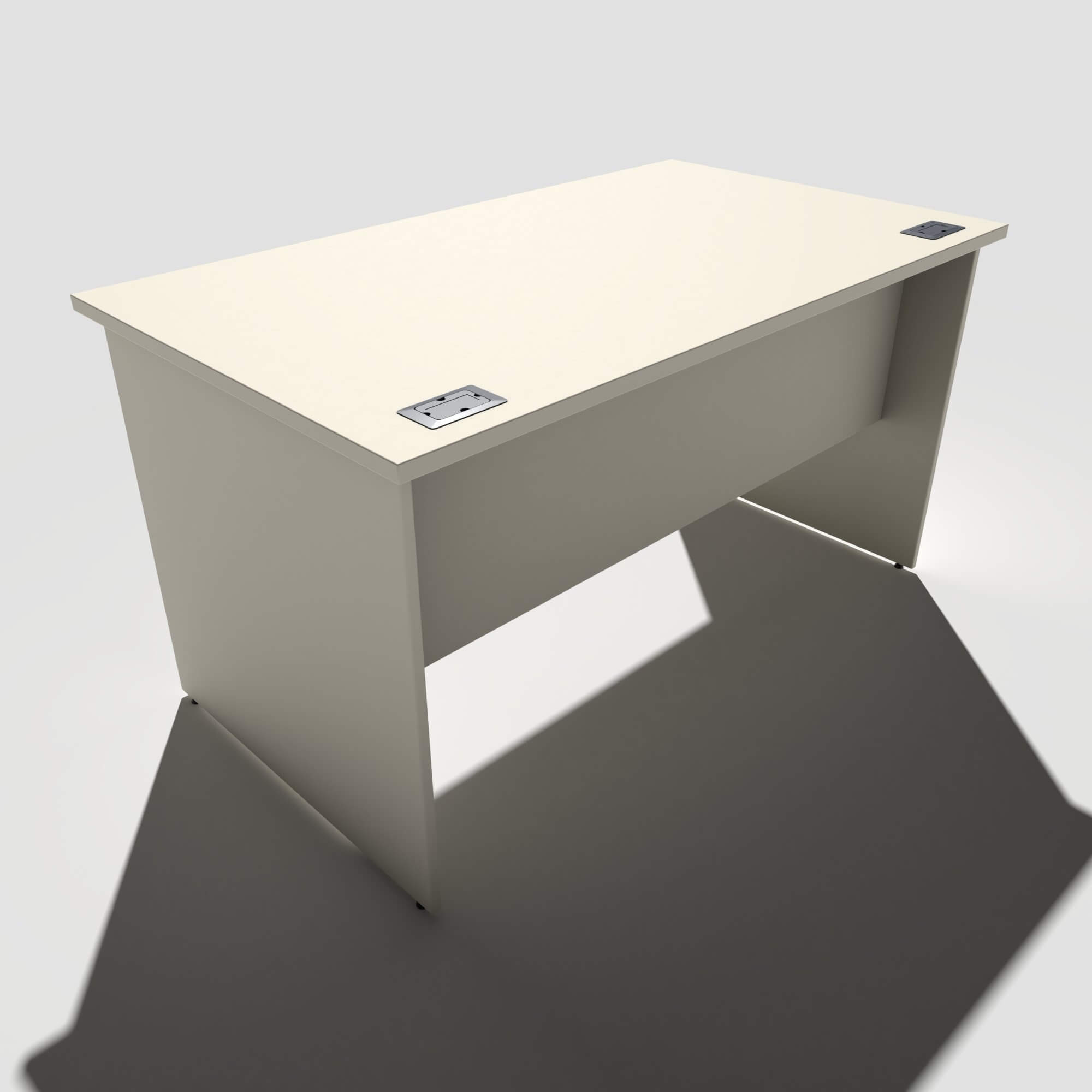 Office Desk Panel End - 3D Model by kambur