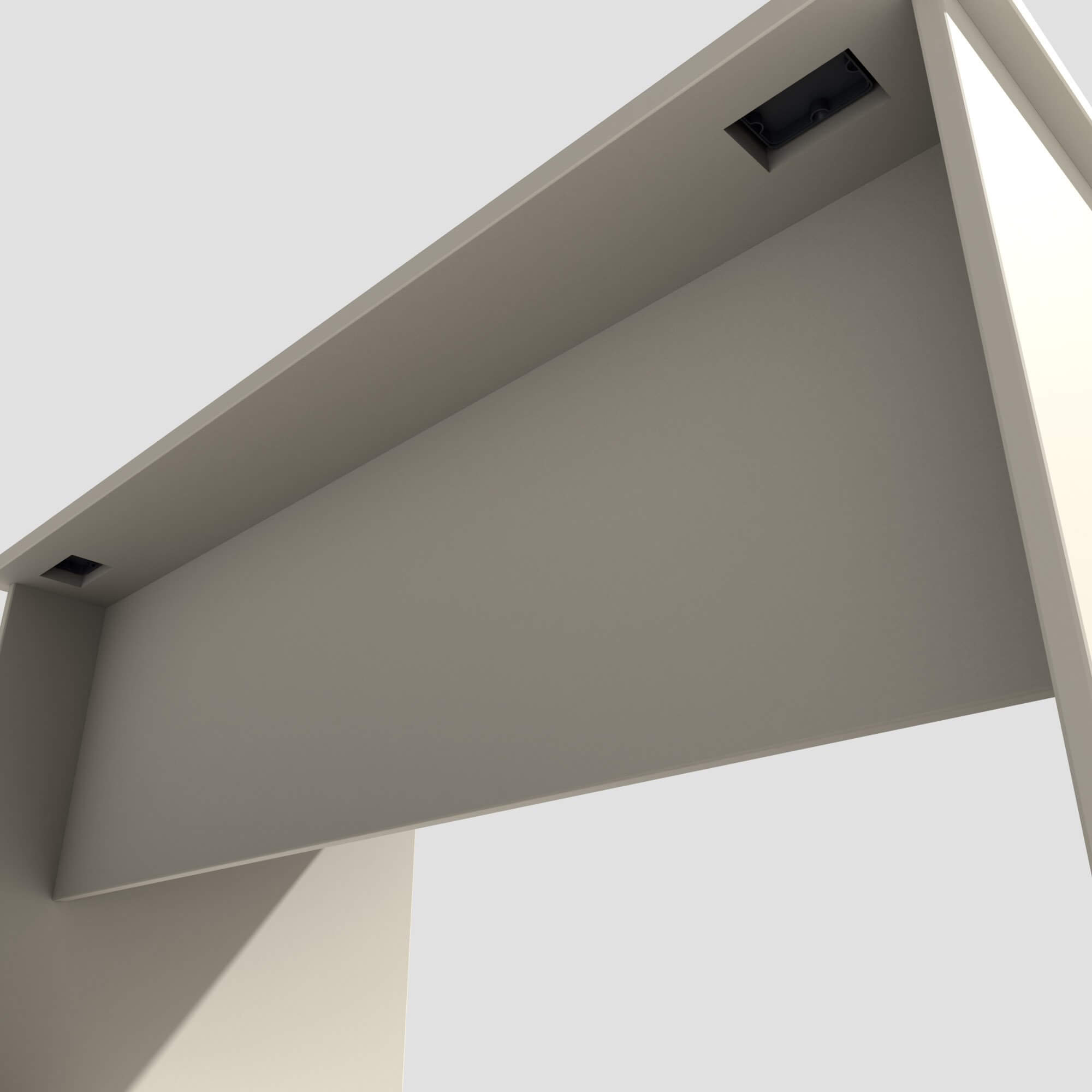 Office Desk Panel End - 3D Model by kambur